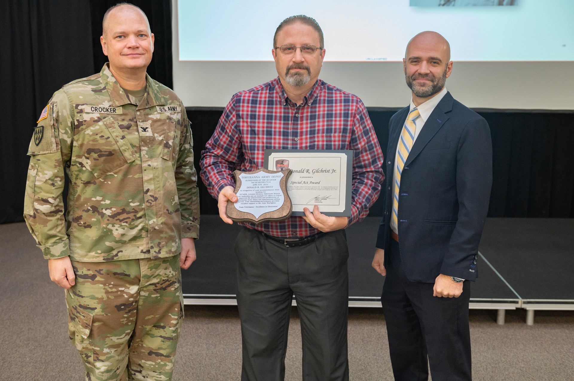 Respect, trust, and accountability – Gilchrist earns Supervisor of the ...