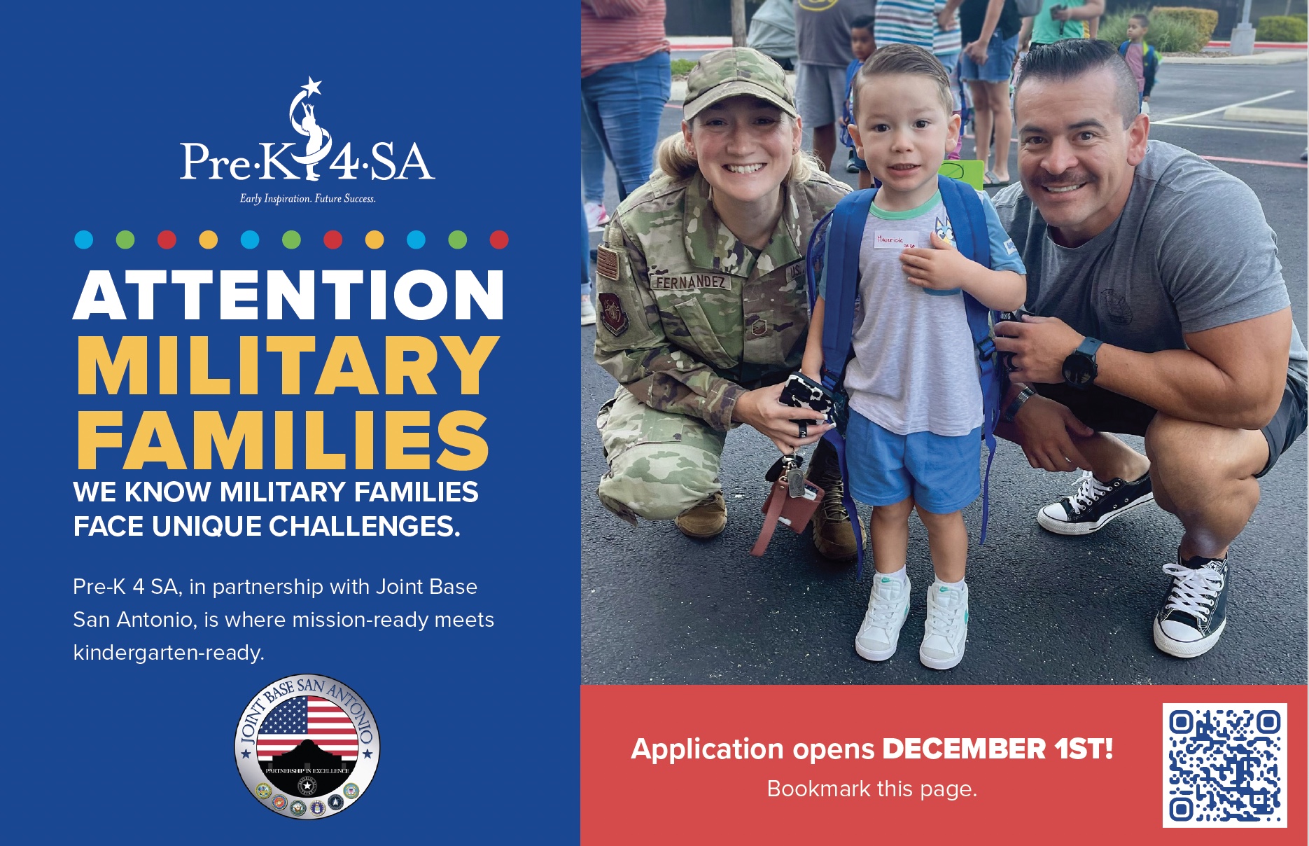 Enrollment for Pre-K 4 SA opens Dec. 1 for JBSA families > Joint Base ...