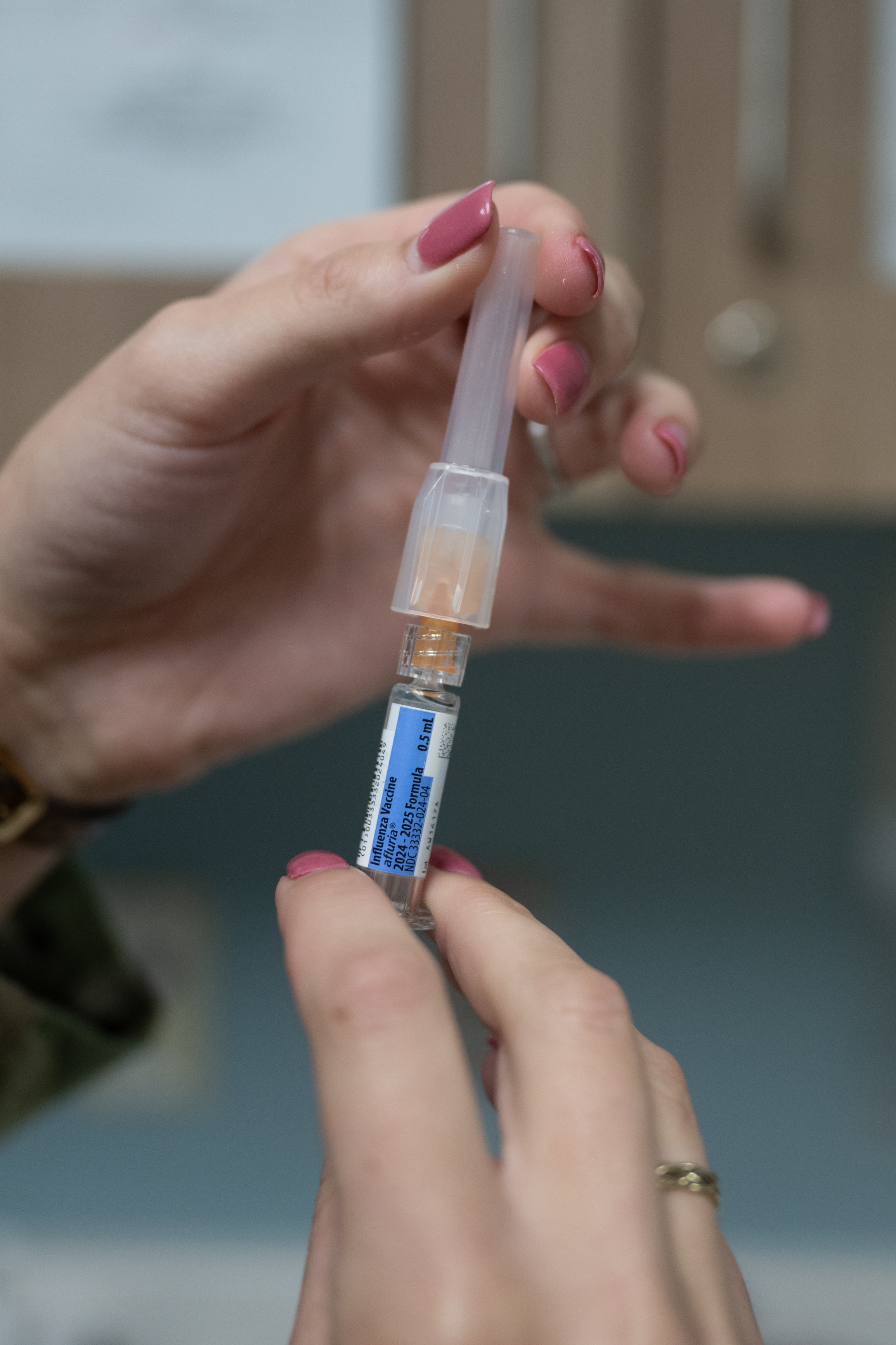 flu shot needle type