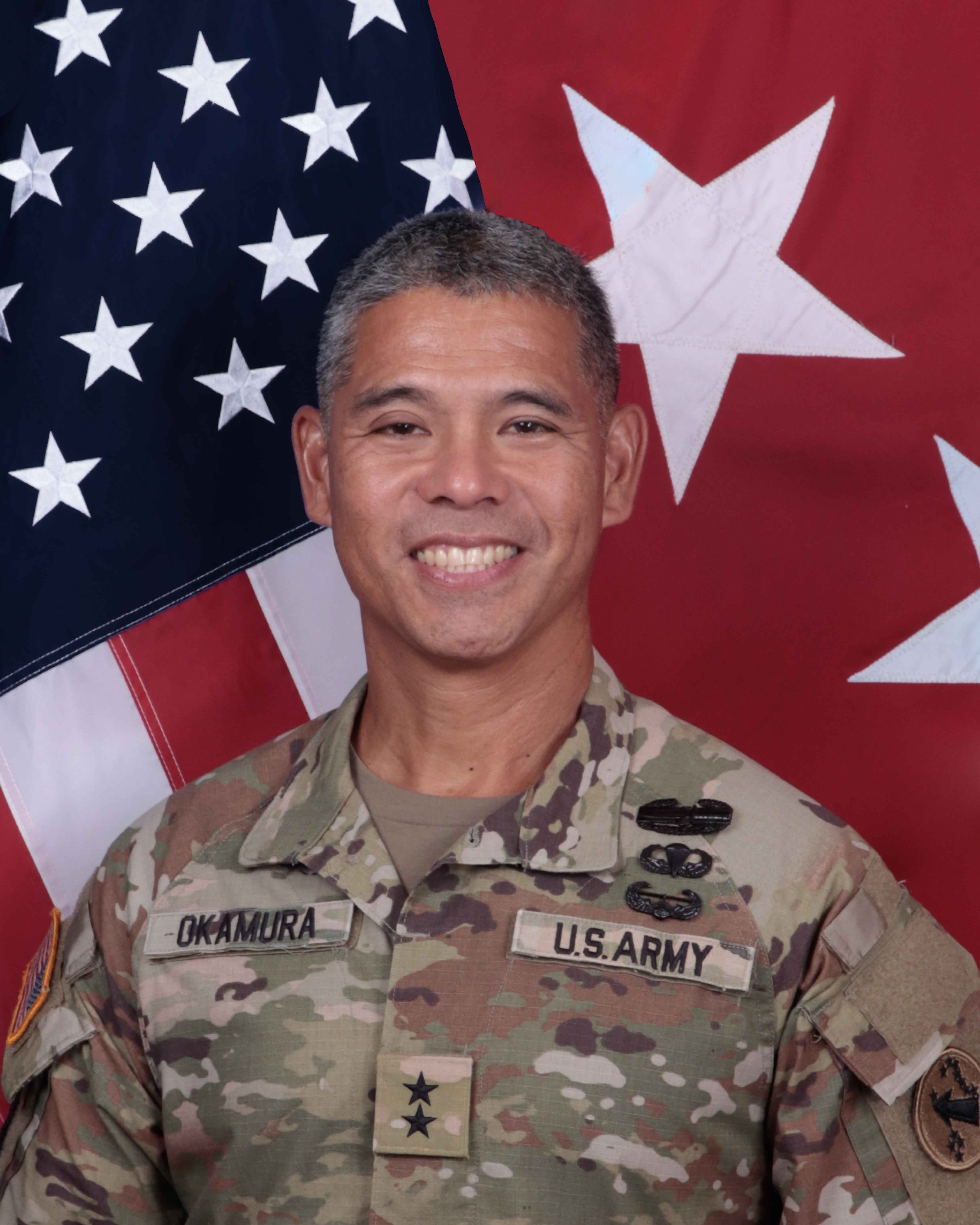 Maj. Gen. Lance A. Okamura > U.S. Army Pacific > Biography Display