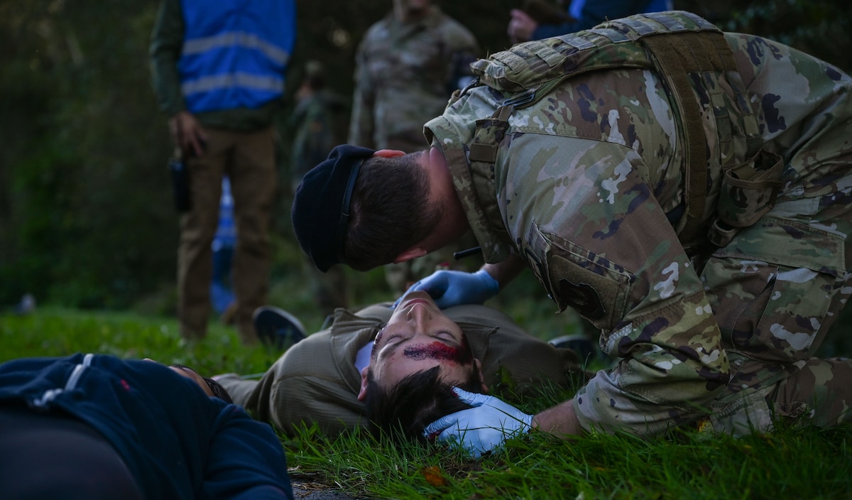 Ramstein tests readiness with joint German-American disaster response ...