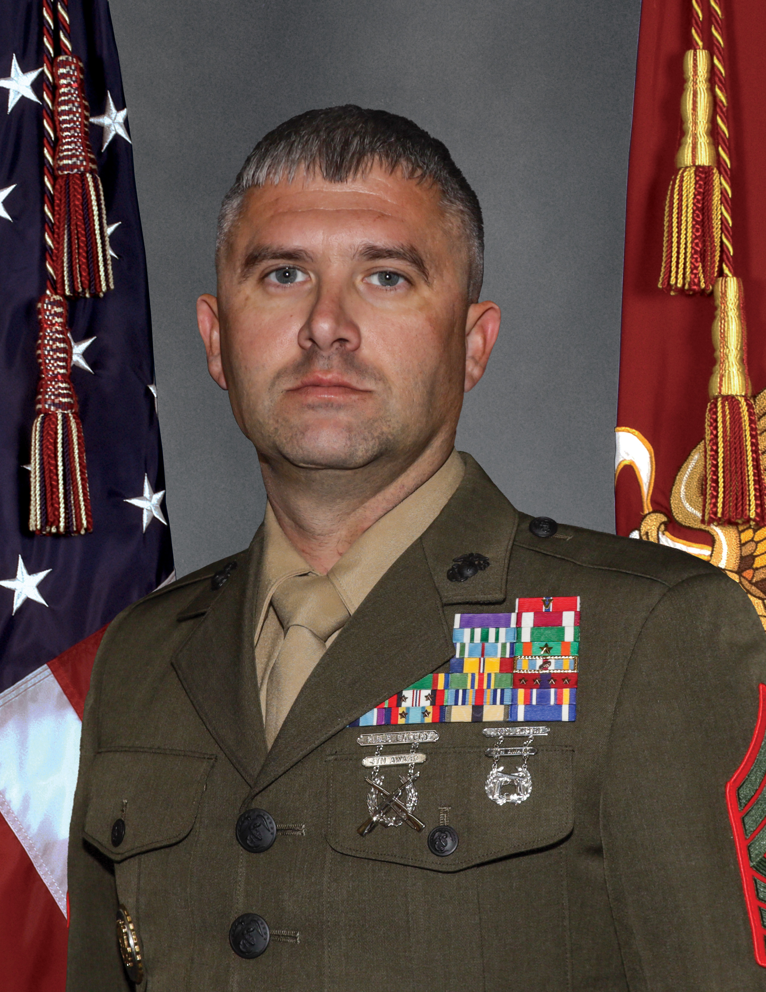 Sergeant Major Dominick M. Valerio > 1st Marine Corps District > Biography