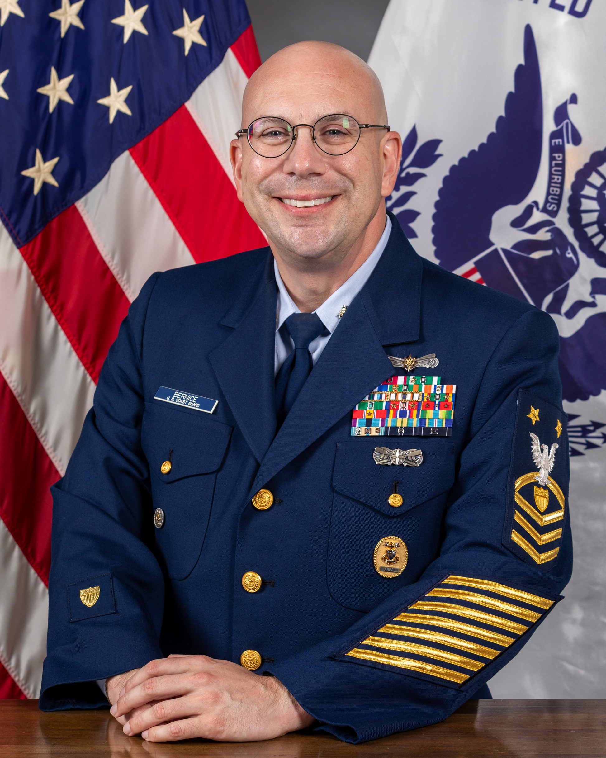 Command Master Chief Nicholas Bernice > United States Coast Guard > Display