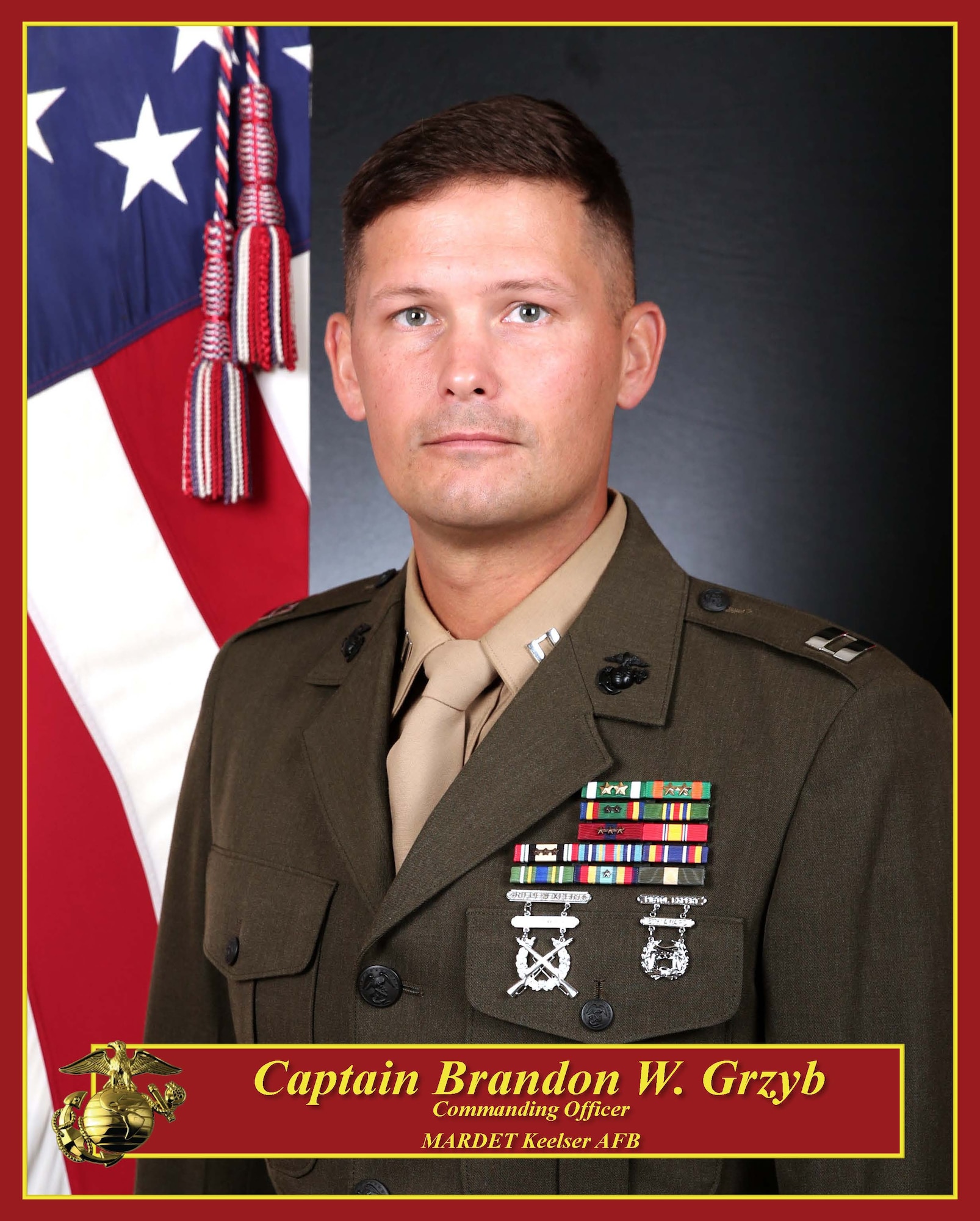 Brandon W. Grzyb > Keesler Air Force Base > Biographies