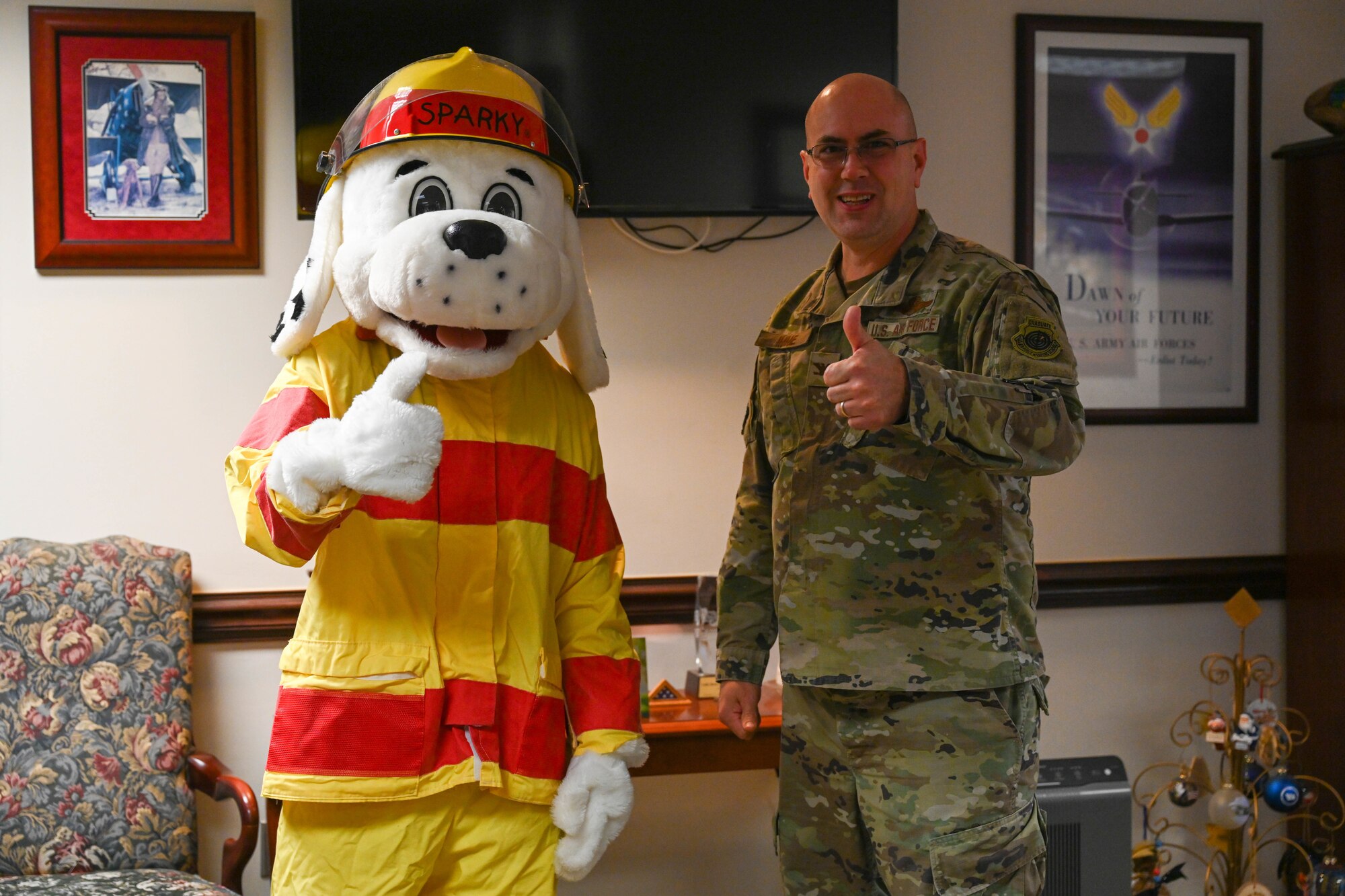 19th AW commander signs National Fire Prevention Week proclamation ...