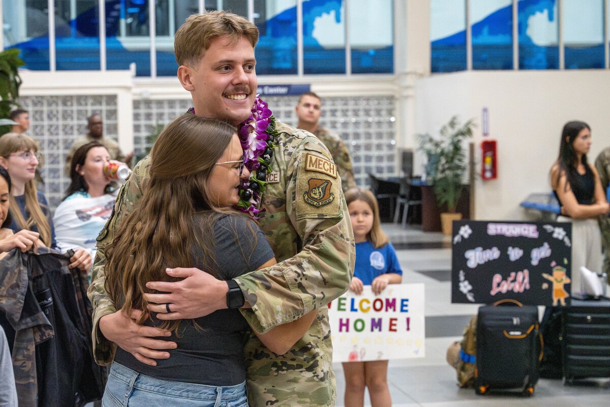 Team Hickam personnel return from Kadena Air Force Base deployment ...