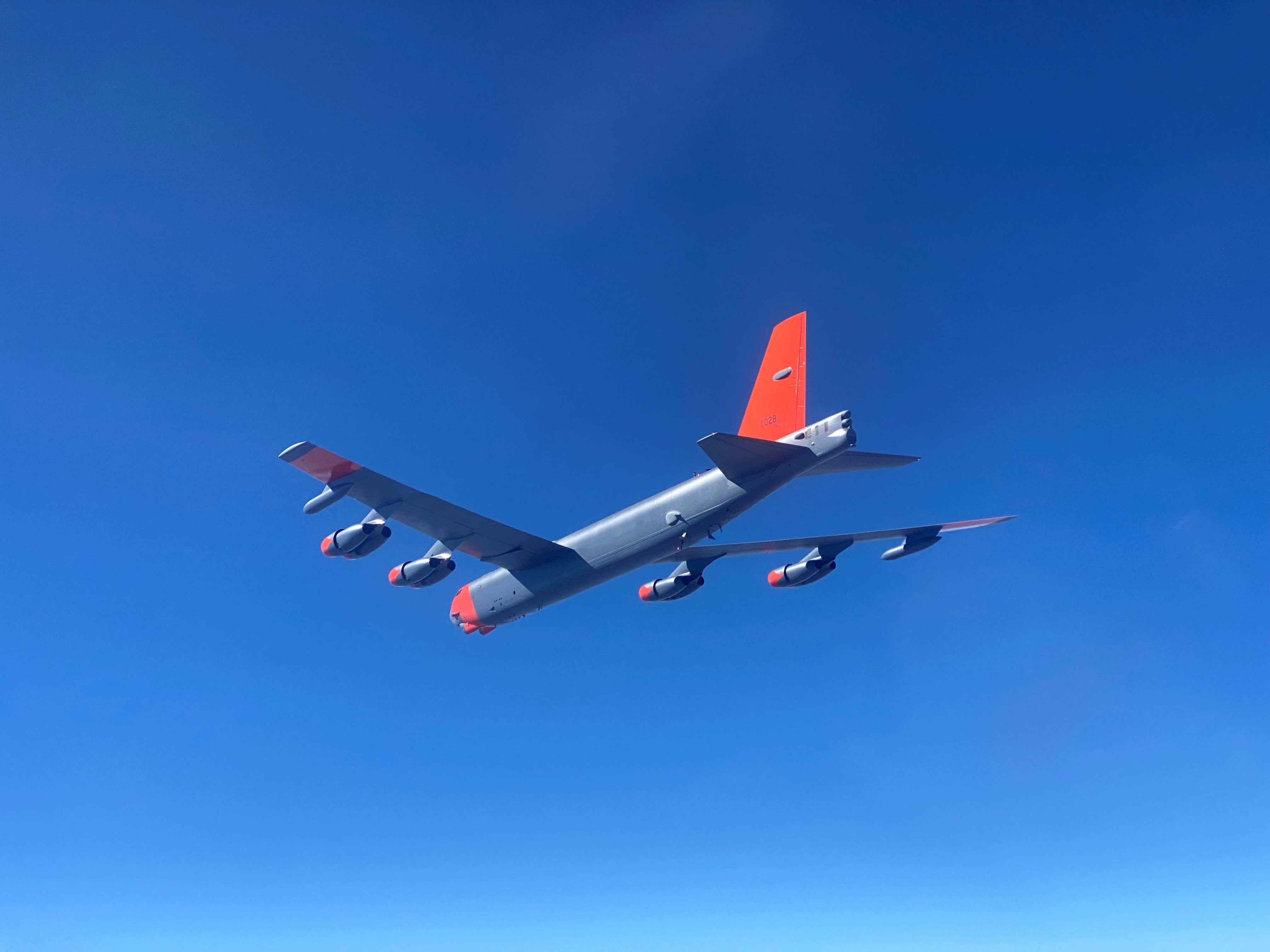 B-52 honors legacy with “test orange” paint scheme > 53rd Wing ...