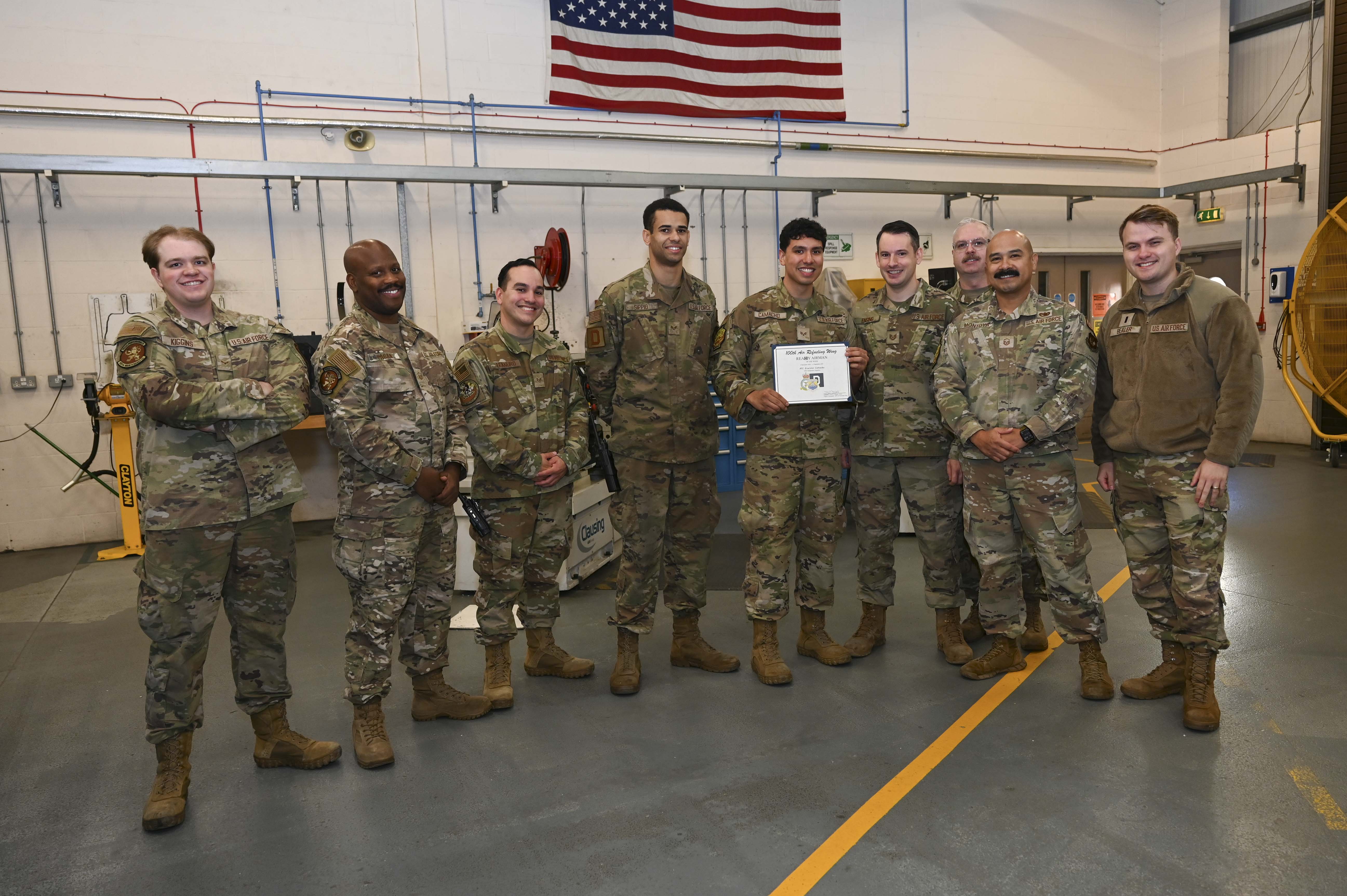 ReaDy Airman of the Week: 100th MXS Airman recognized > Royal Air Force ...