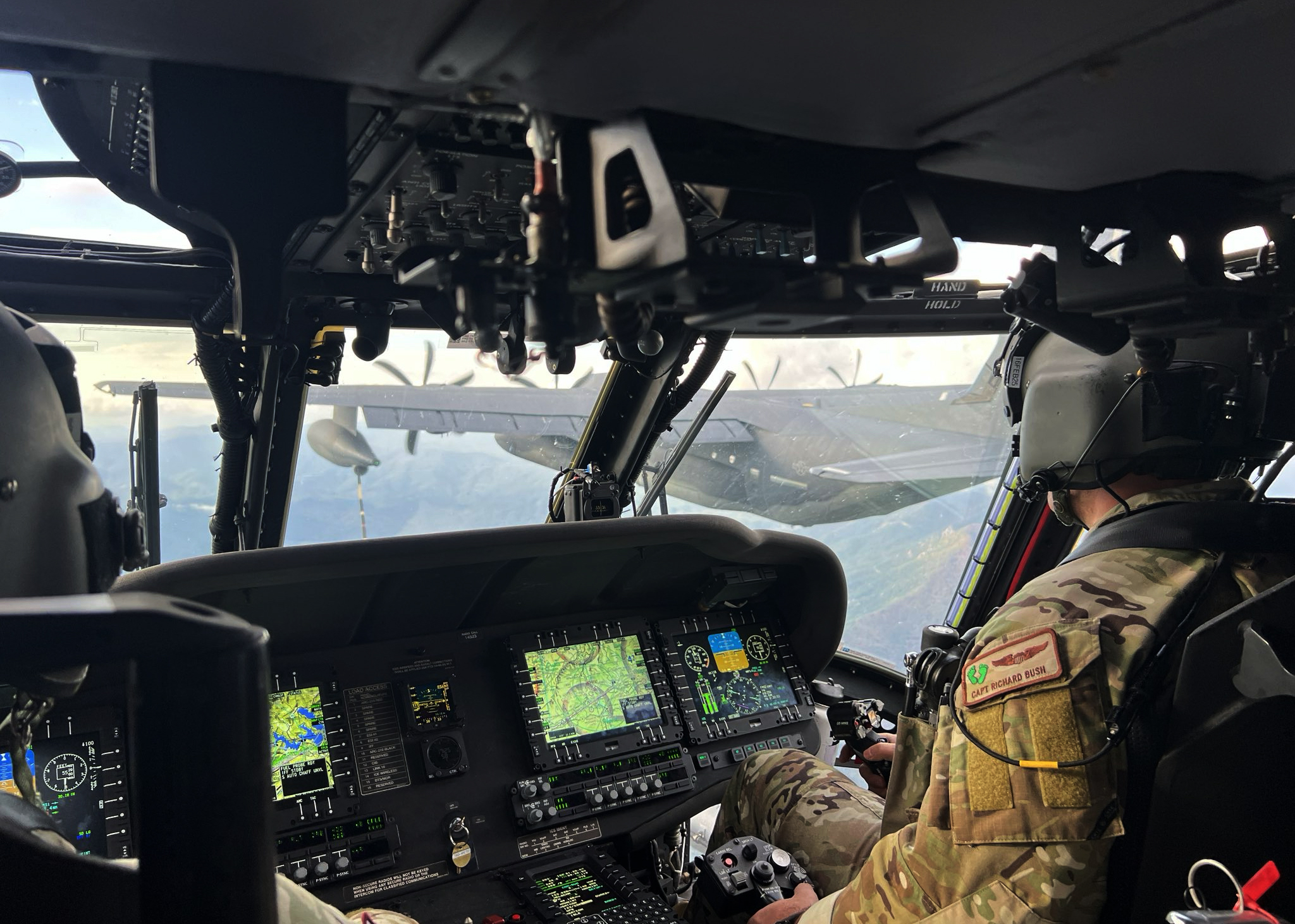 U.S. Air Force 563d Personnel Recovery Task Force rescues Helene survivors