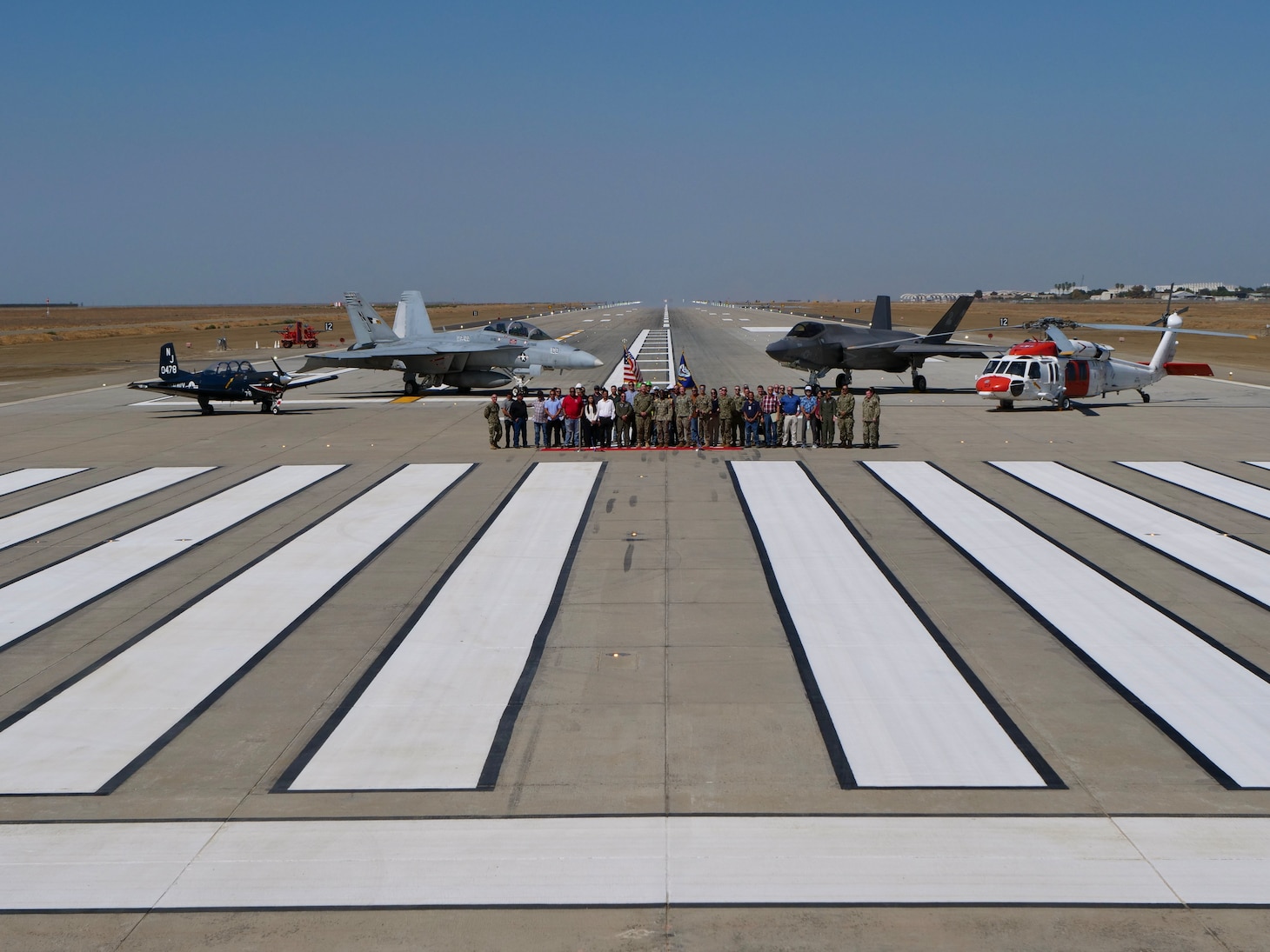 Naval Air Station Lemoore Holds Ribbon Cutting Ceremony for Runway ...