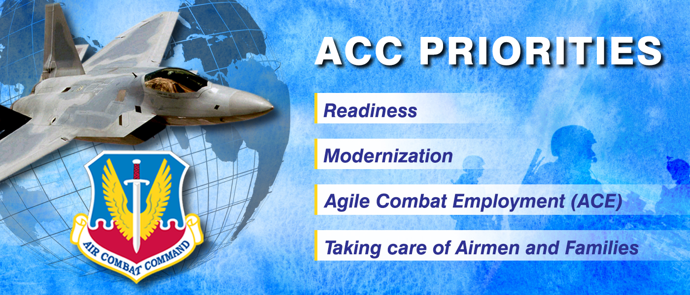 Air Combat Command lays out new priorities > Air Combat Command > Article Display
