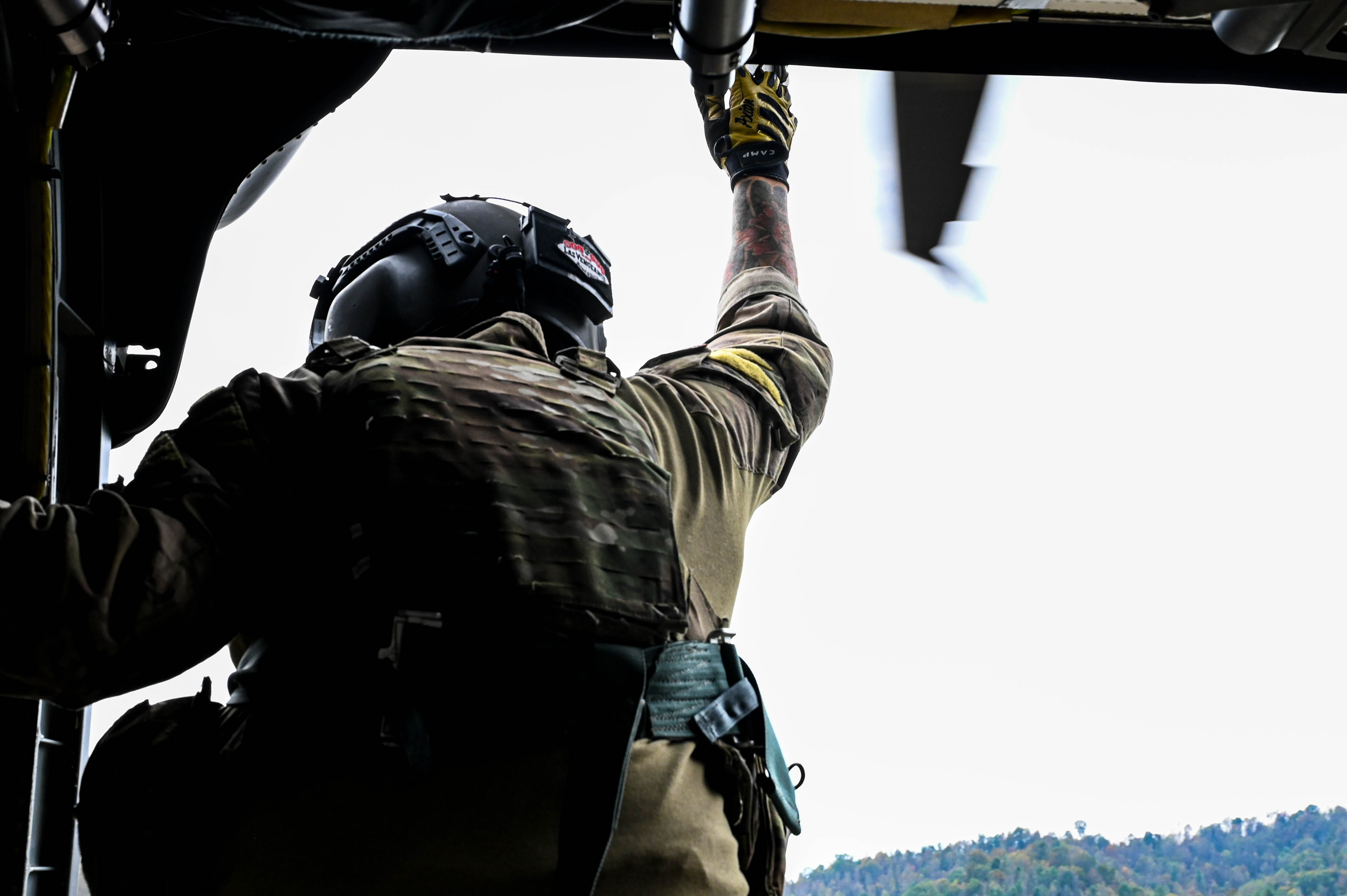 U.S. Air Force 563d Personnel Recovery Task Force rescues Helene ...