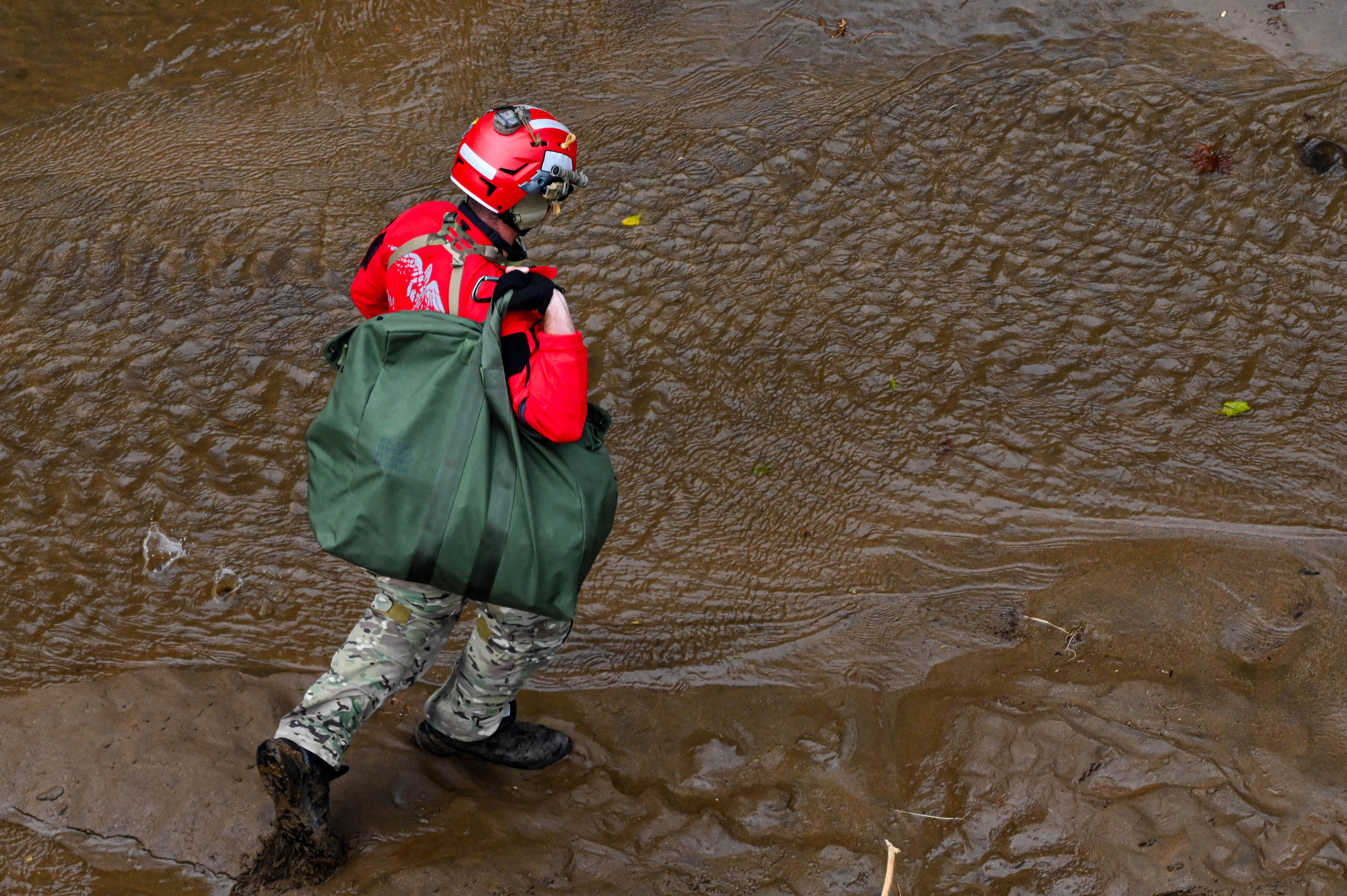 U.S. Air Force 563d Personnel Recovery Task Force rescues Helene ...
