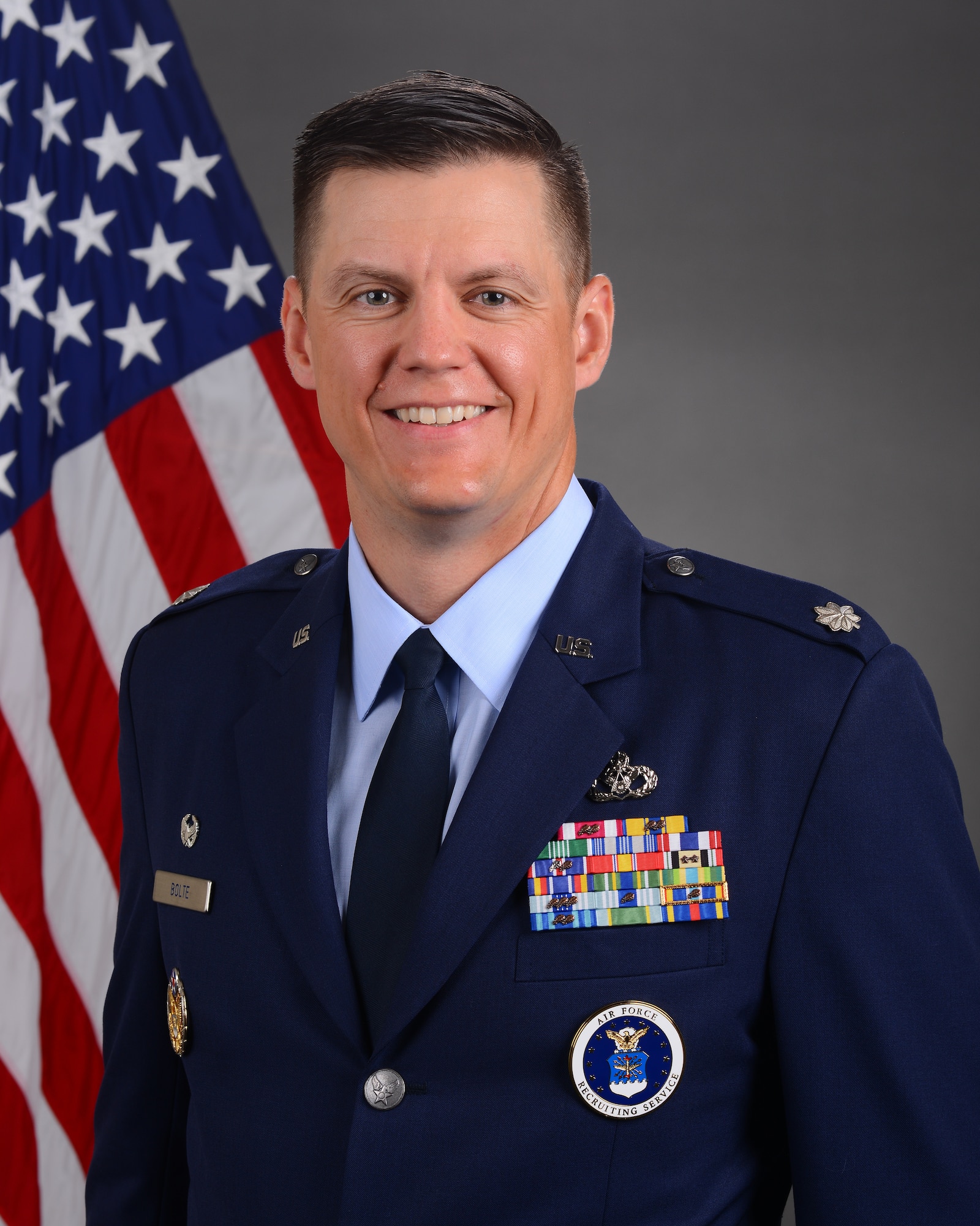 LIEUTENANT COLONEL TRENT L. BOLTE > Air Force Accessions Center > Display