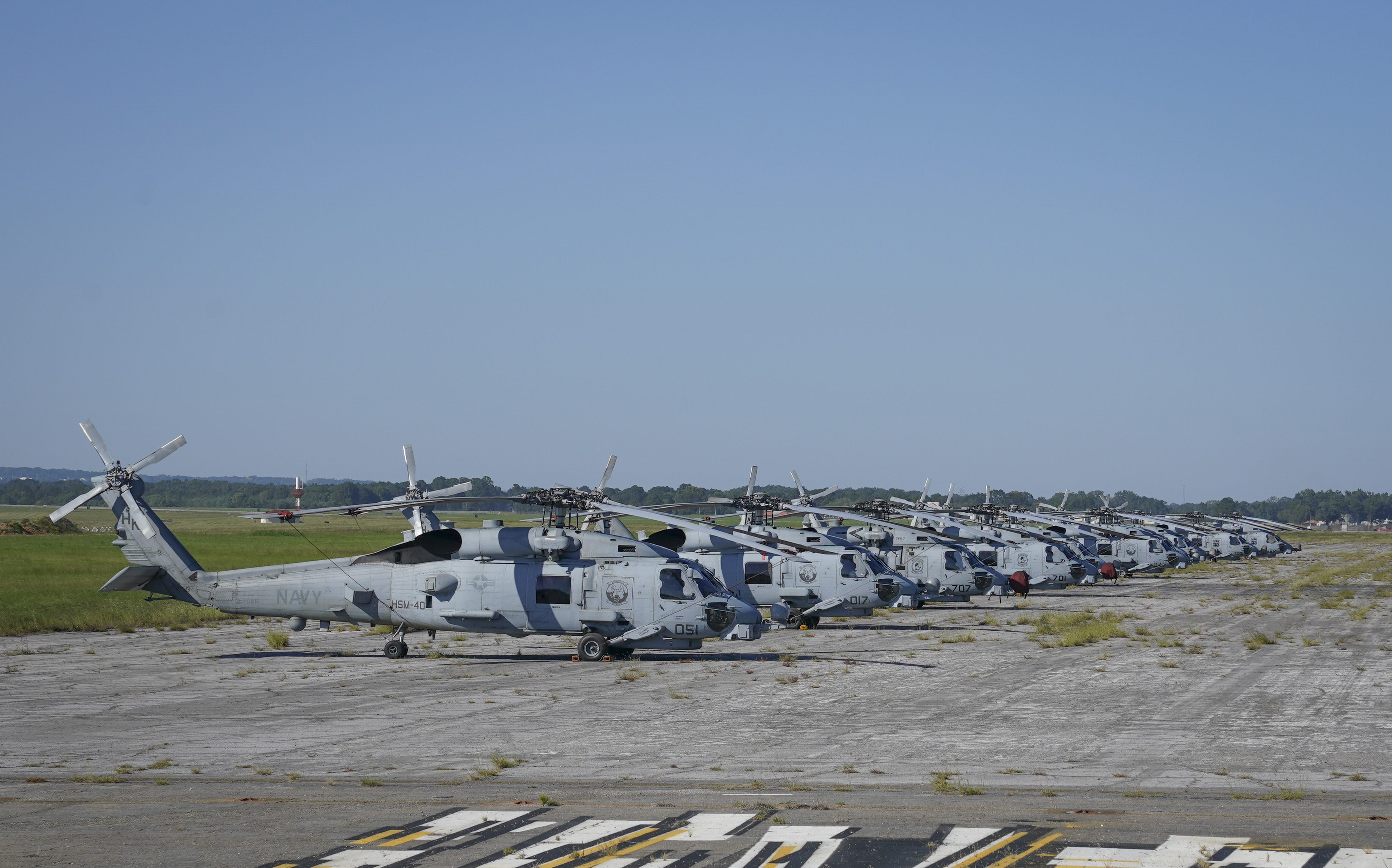 Navy helicopters and support personnel relocate to Maxwell AFB in ...