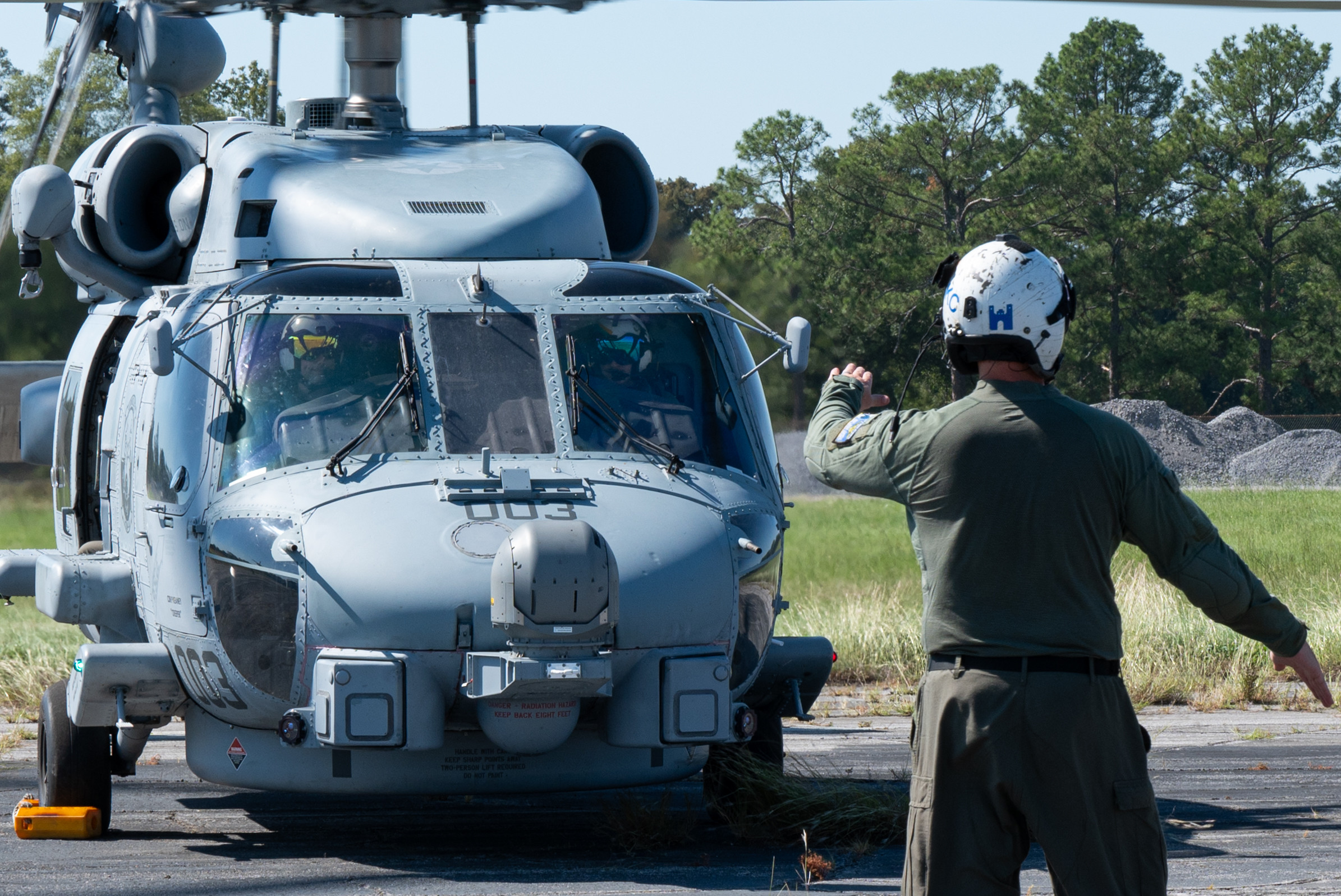 Navy helicopters and support personnel relocate to Maxwell AFB in ...
