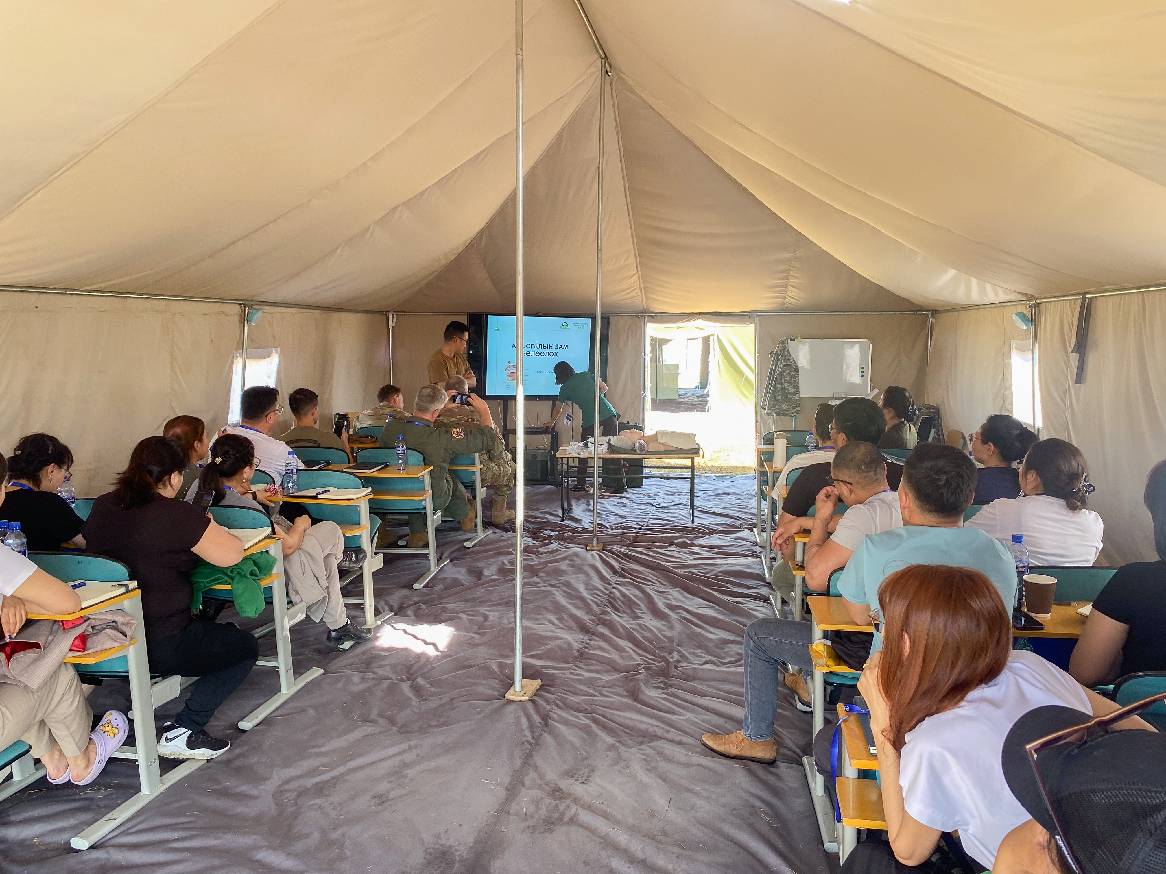 Gobi Wolf: A Disaster Readiness Exercise with the Utah Air National ...