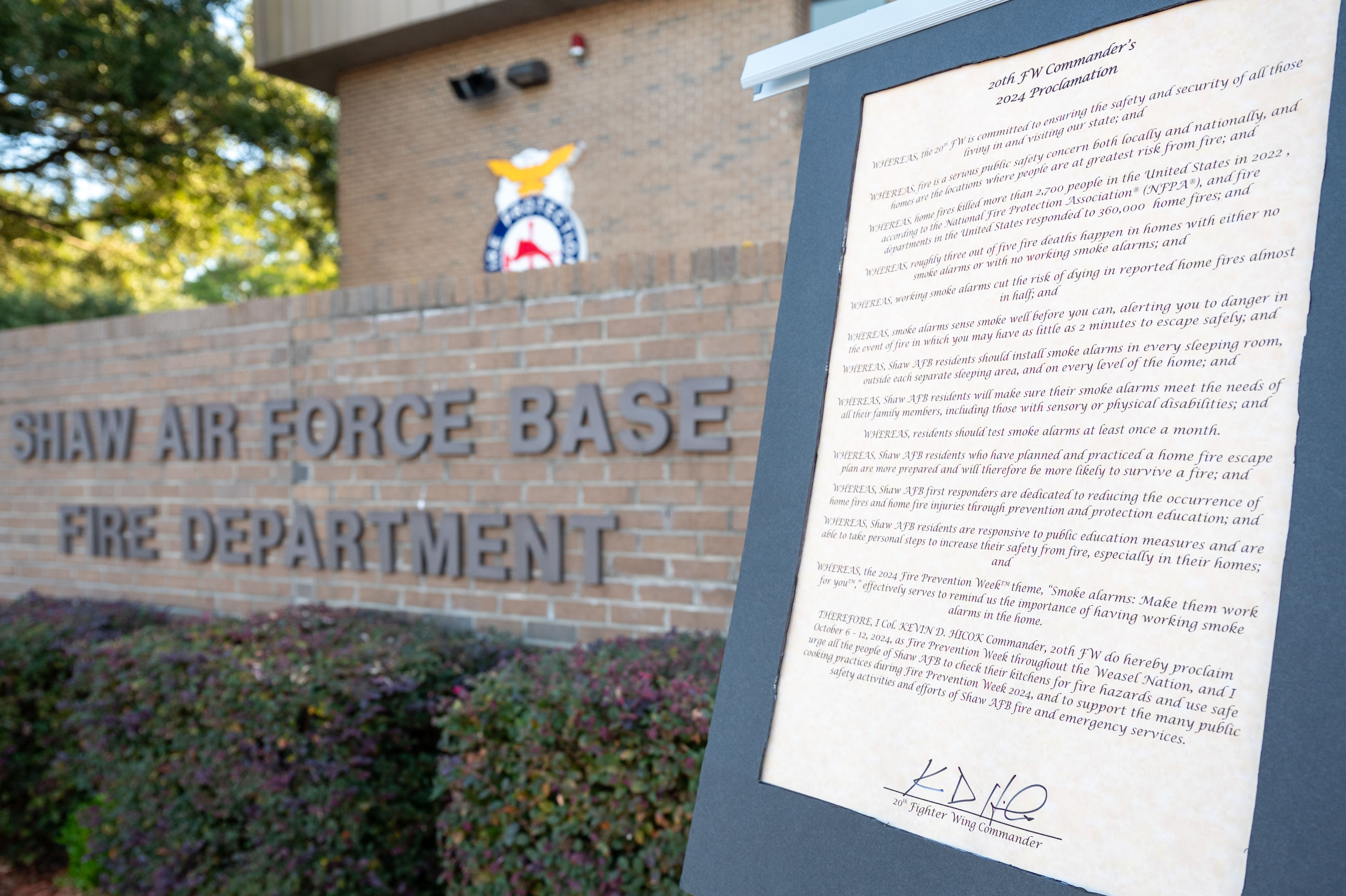 Fire Prevention Week 2024: Smoke alarms: Make them work for you! > Shaw ...