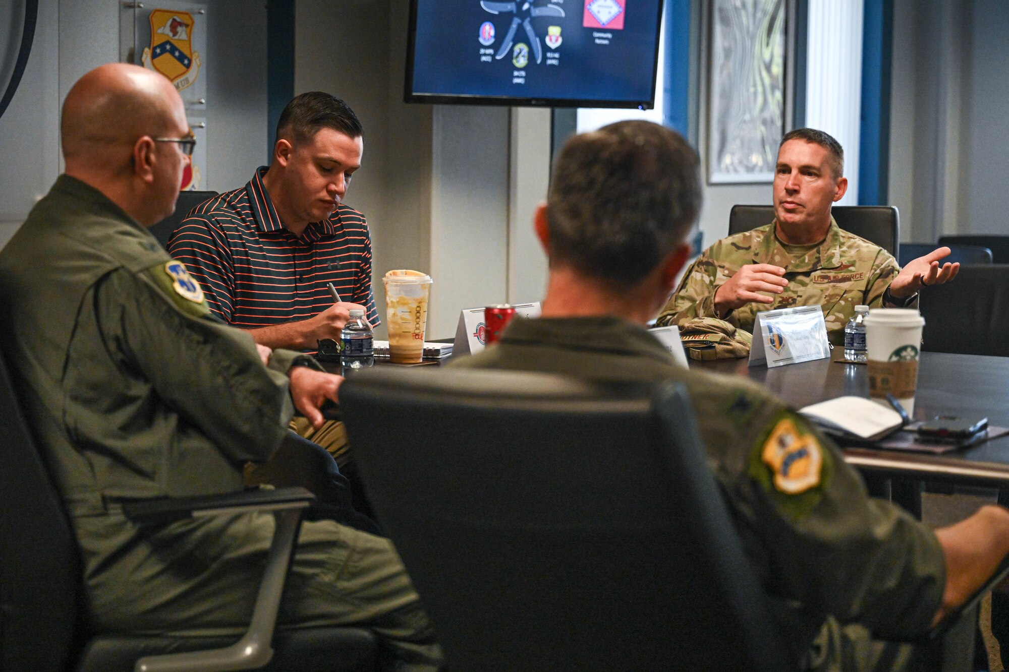 STAFFDEL visits TLR to explore base capabilities, immerse in mission ...