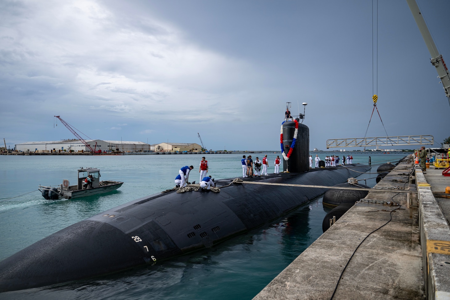 USS Annapolis Returns Home to Naval Base Guam Following Indo-Pacific ...