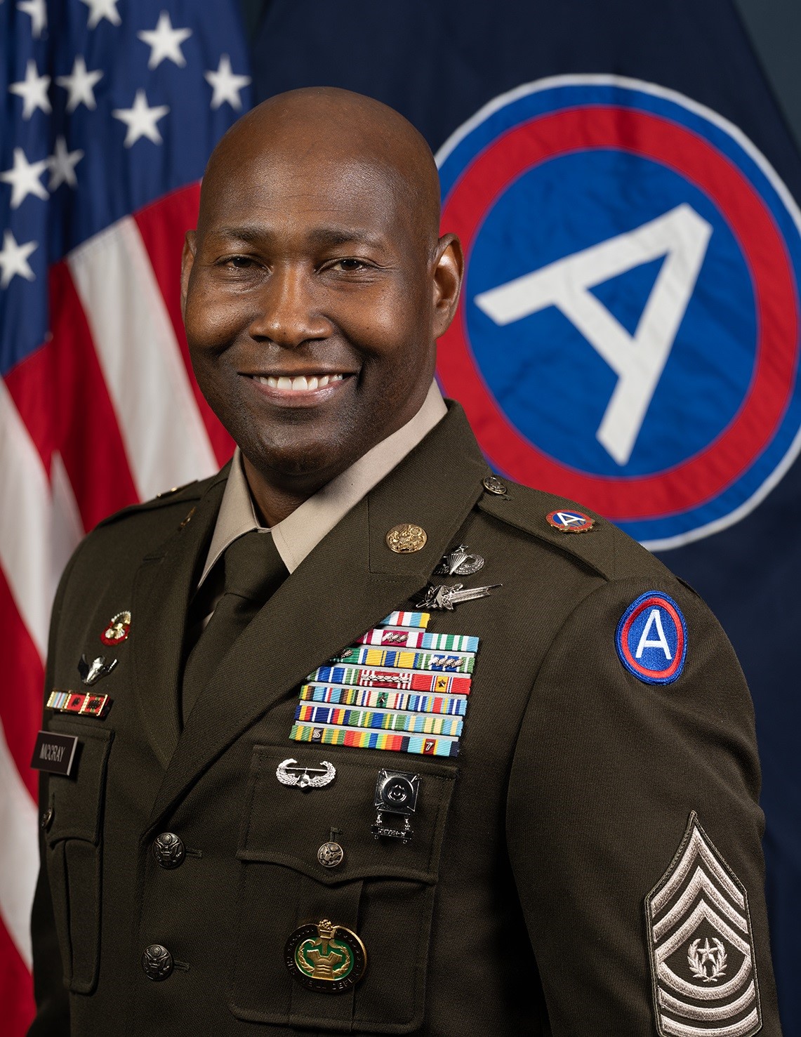CSM Eric R. McCRay > U.S. Army Central > Biographies