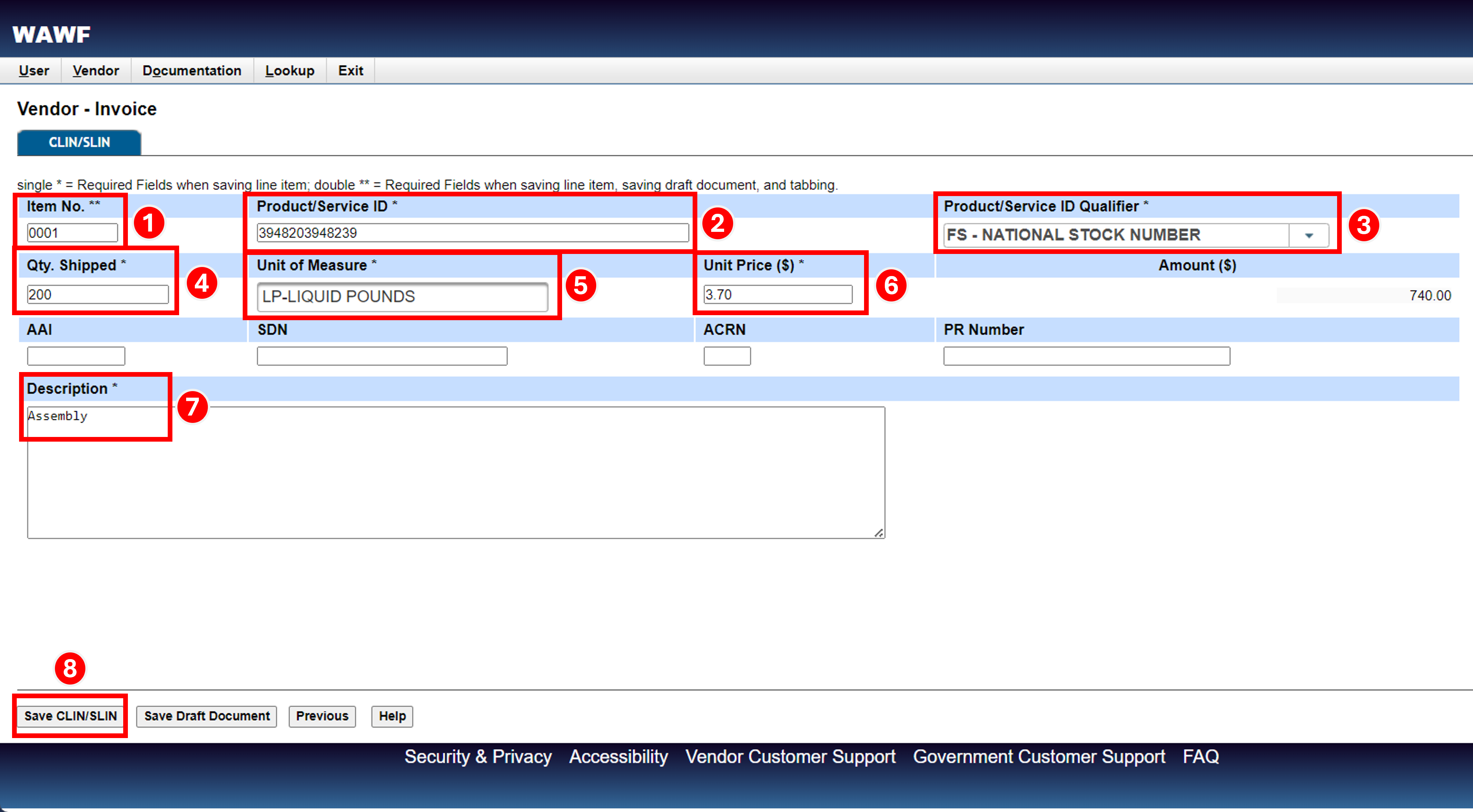 Stand Alone Invoicing Process > Defense Logistics Agency > All Vendor ...