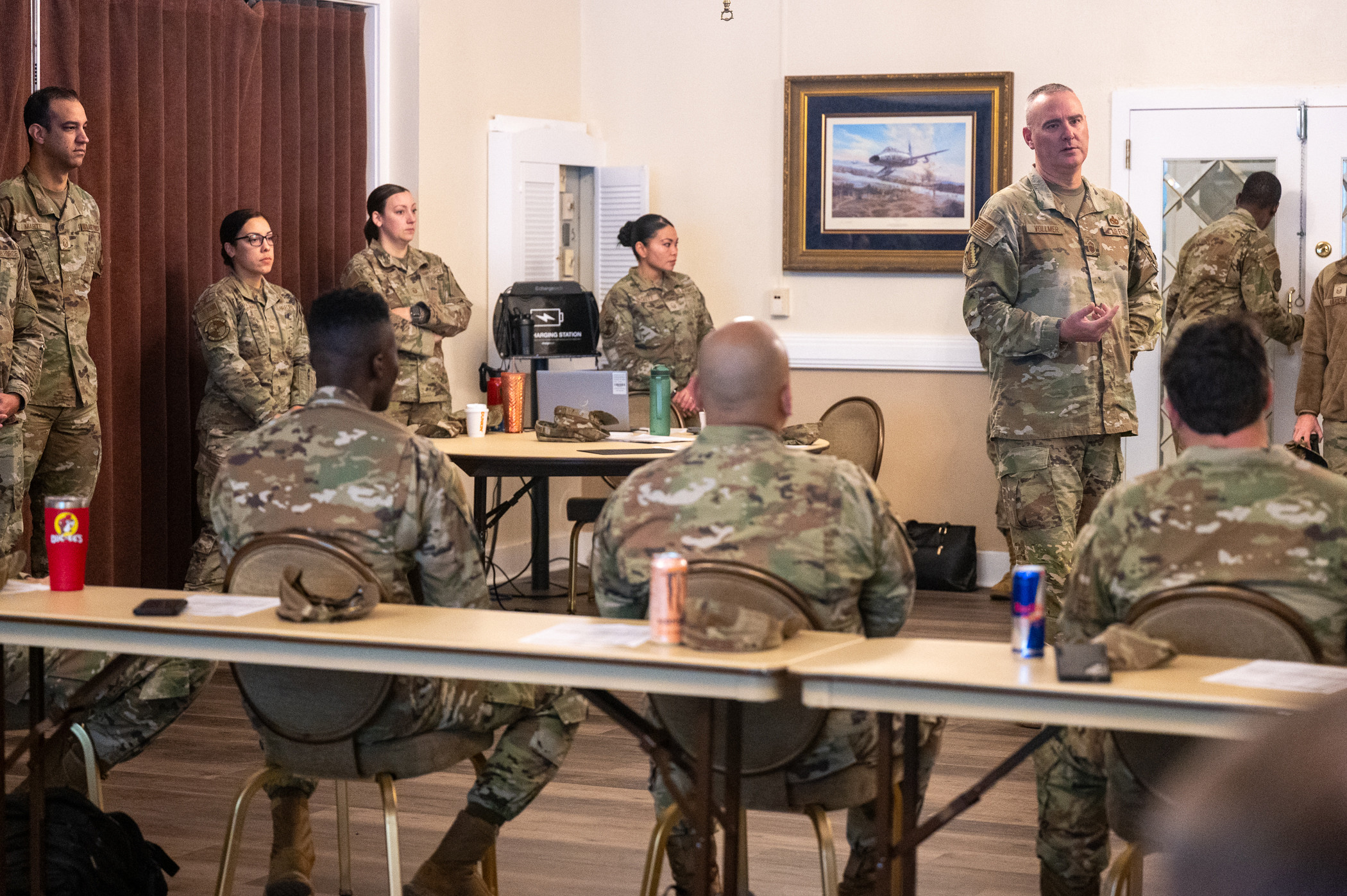Command chief offers new master sergeants