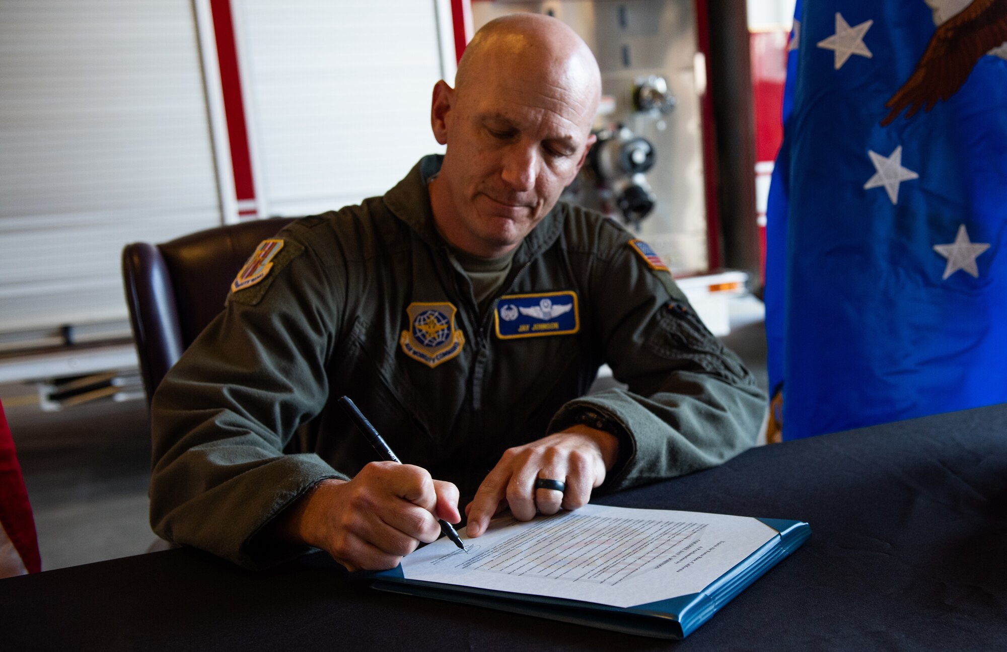 Travis AFB 2024 Fire Prevention Week proclamation signing > Travis Air ...