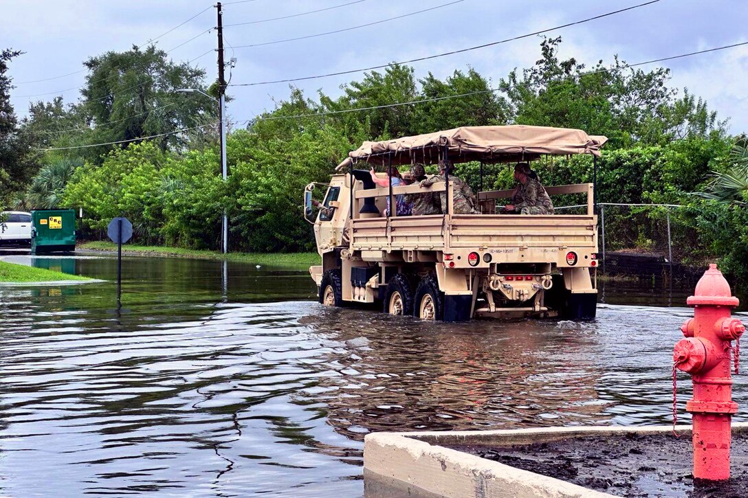 High-Water Rescue | U.S. Department of War