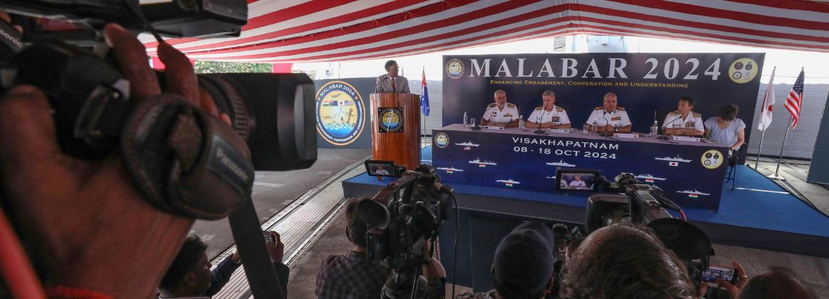 India hosts Australia, Japan and U.S. forces in Exercise Malabar 2024