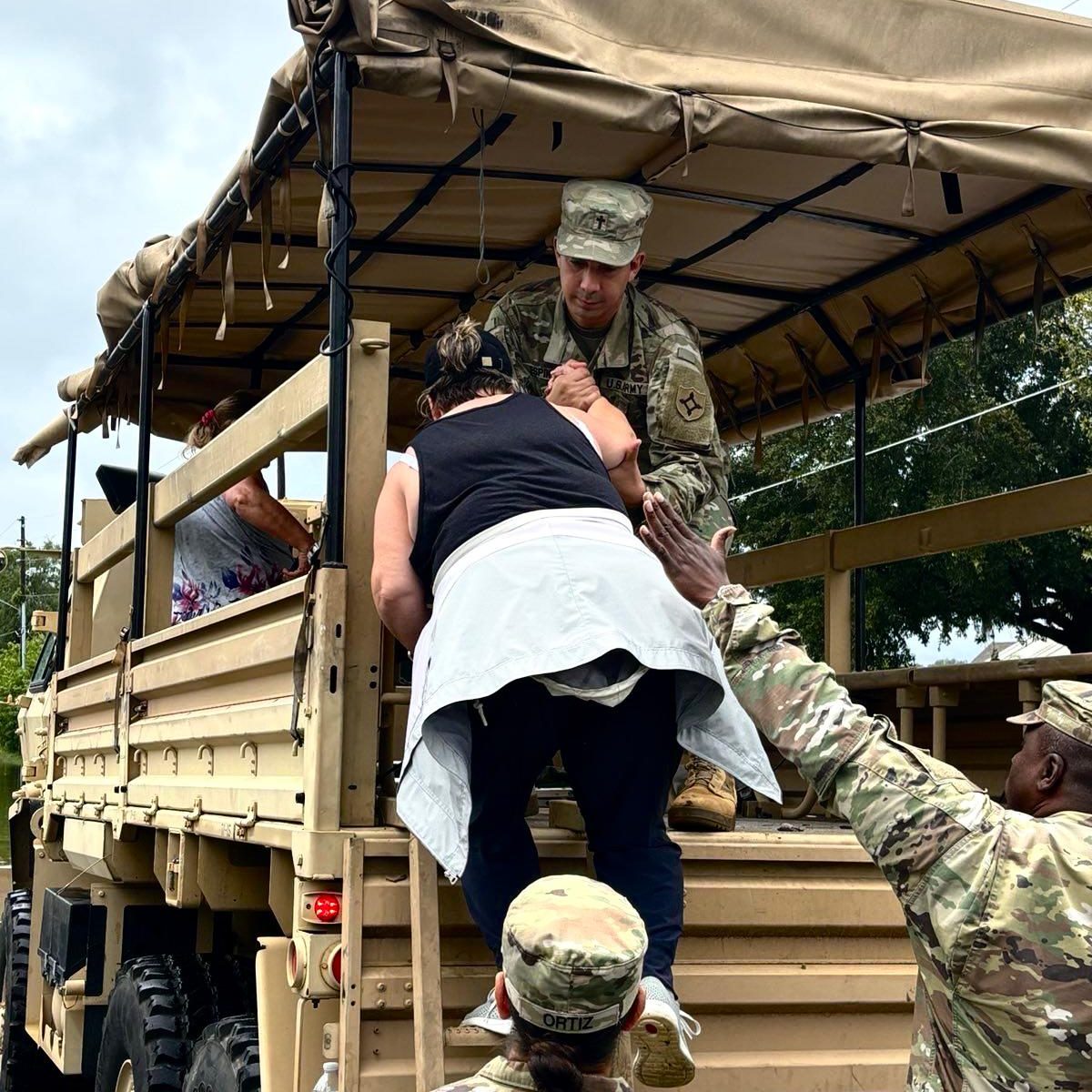 National Guard Helps Hurricane Milton, Helene Victims > National Guard ...