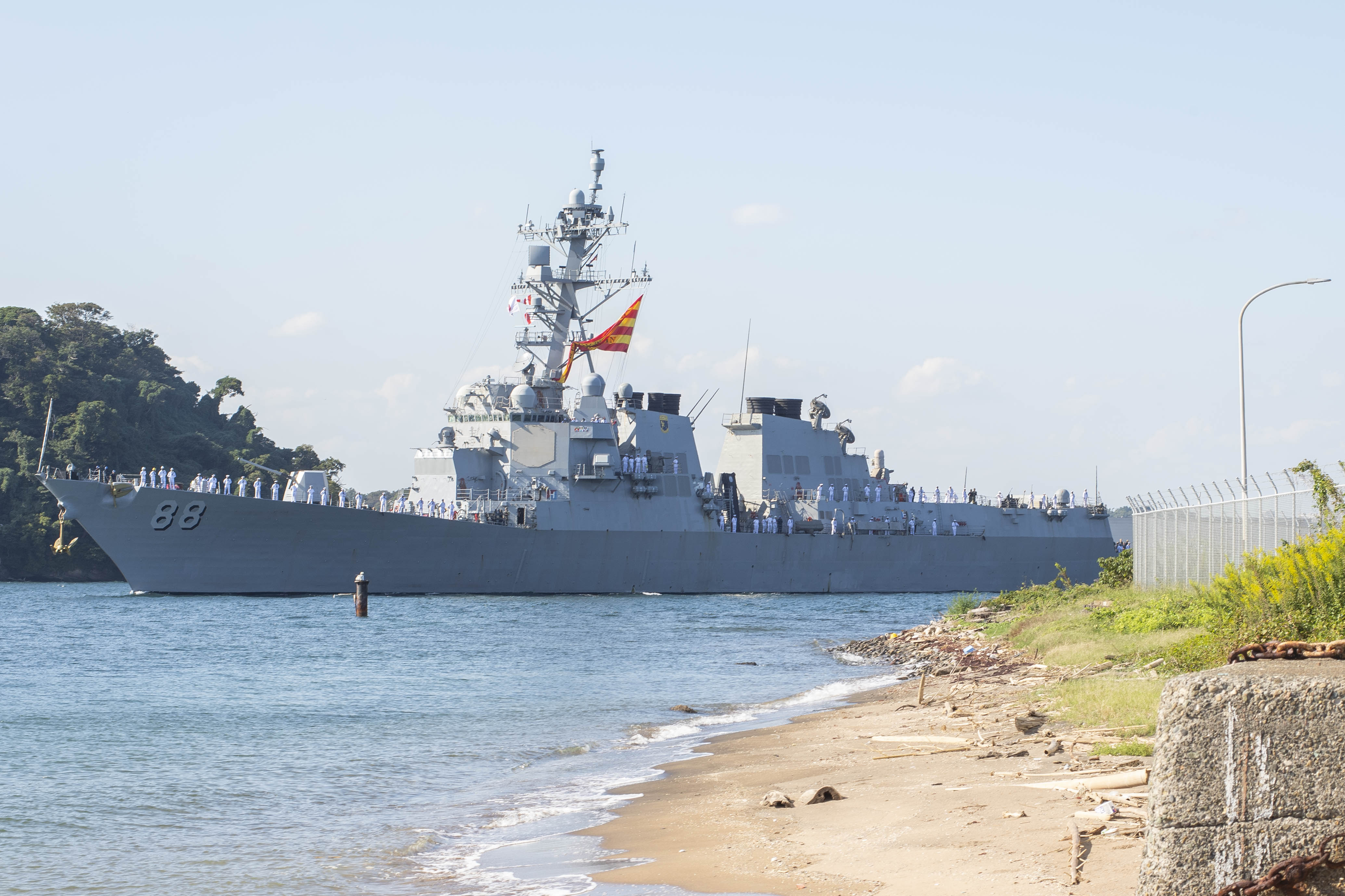 USS Preble (DDG 88) Arrives in Yokosuka to join Commander, Destroyer ...