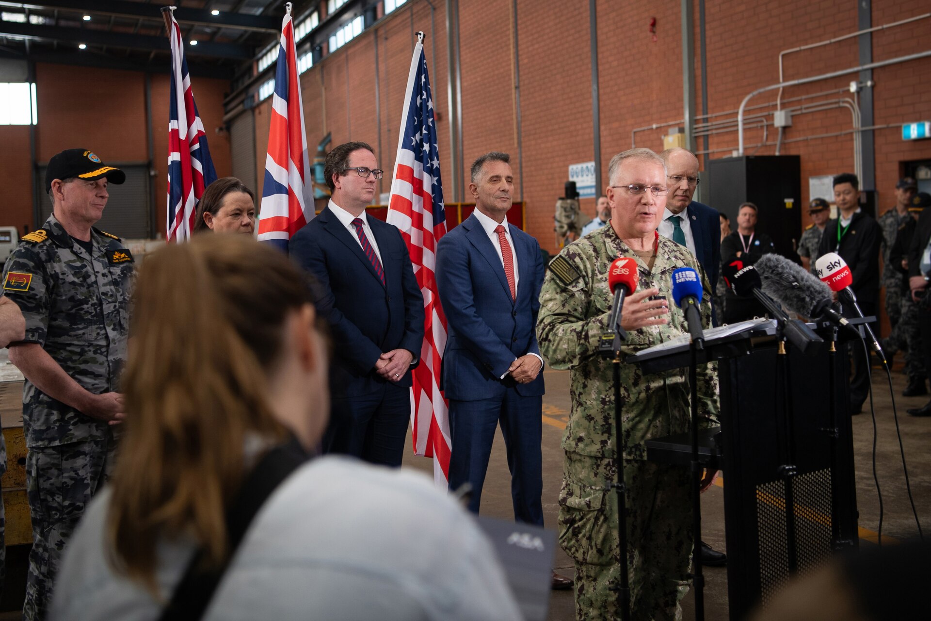 News Conference Script > DINFOS Pavilion > Template