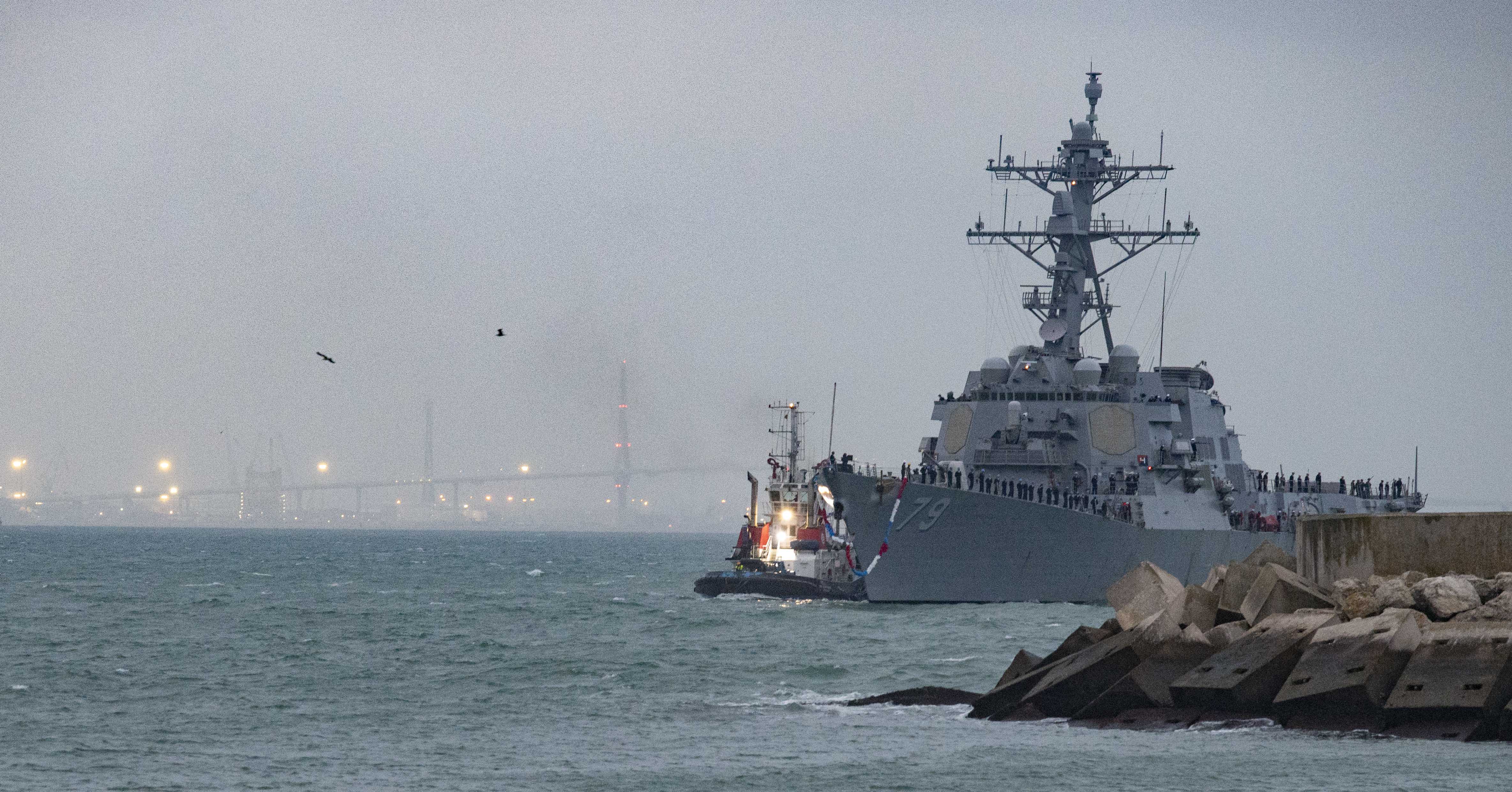 Fifth U.S. Navy DDG Homeport Shifts to Rota, Spain > United States Navy ...