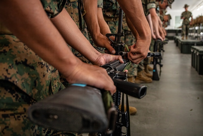 MCRD San Diego Mike Company Close Order Drill