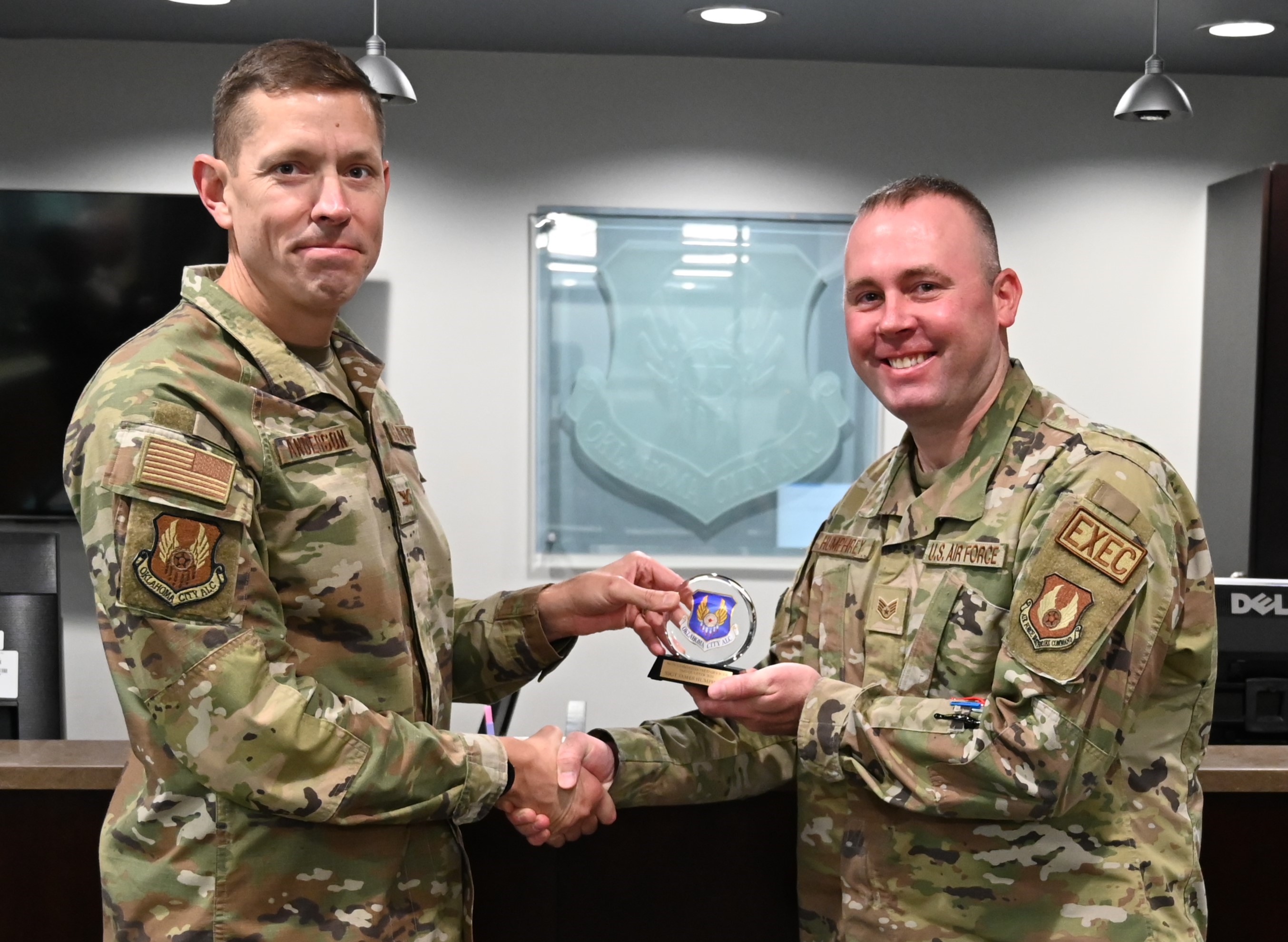 Second quarter award winners recognized at OC-ALC > Tinker Air Force ...