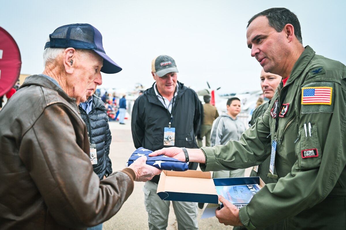 Last Man Standing: 155th ARW Honors WWII Pilot with Heritage Jet at ...