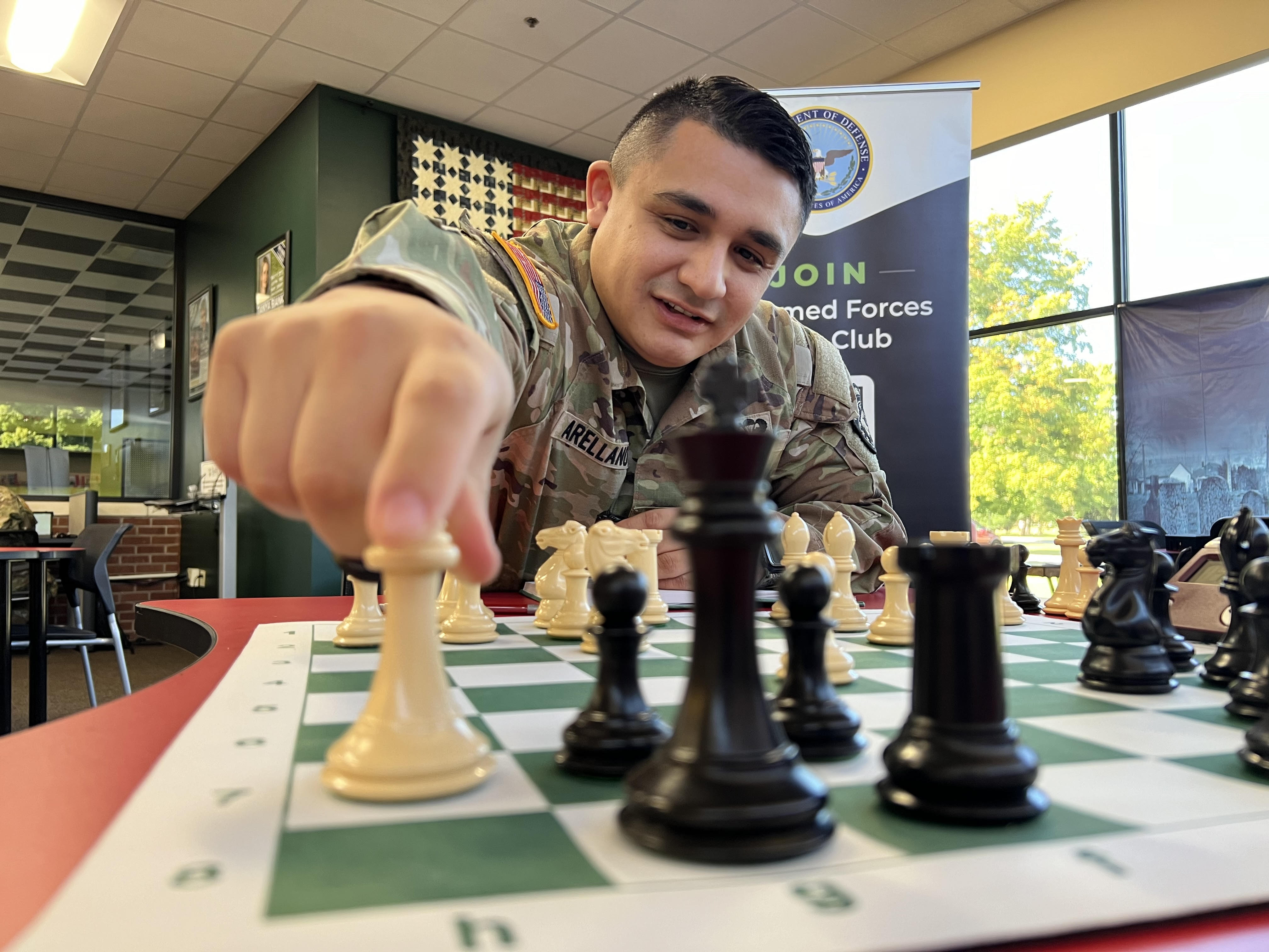 U.S. Army Recruiting Command Soldier competes in top Armed Forces chess ...