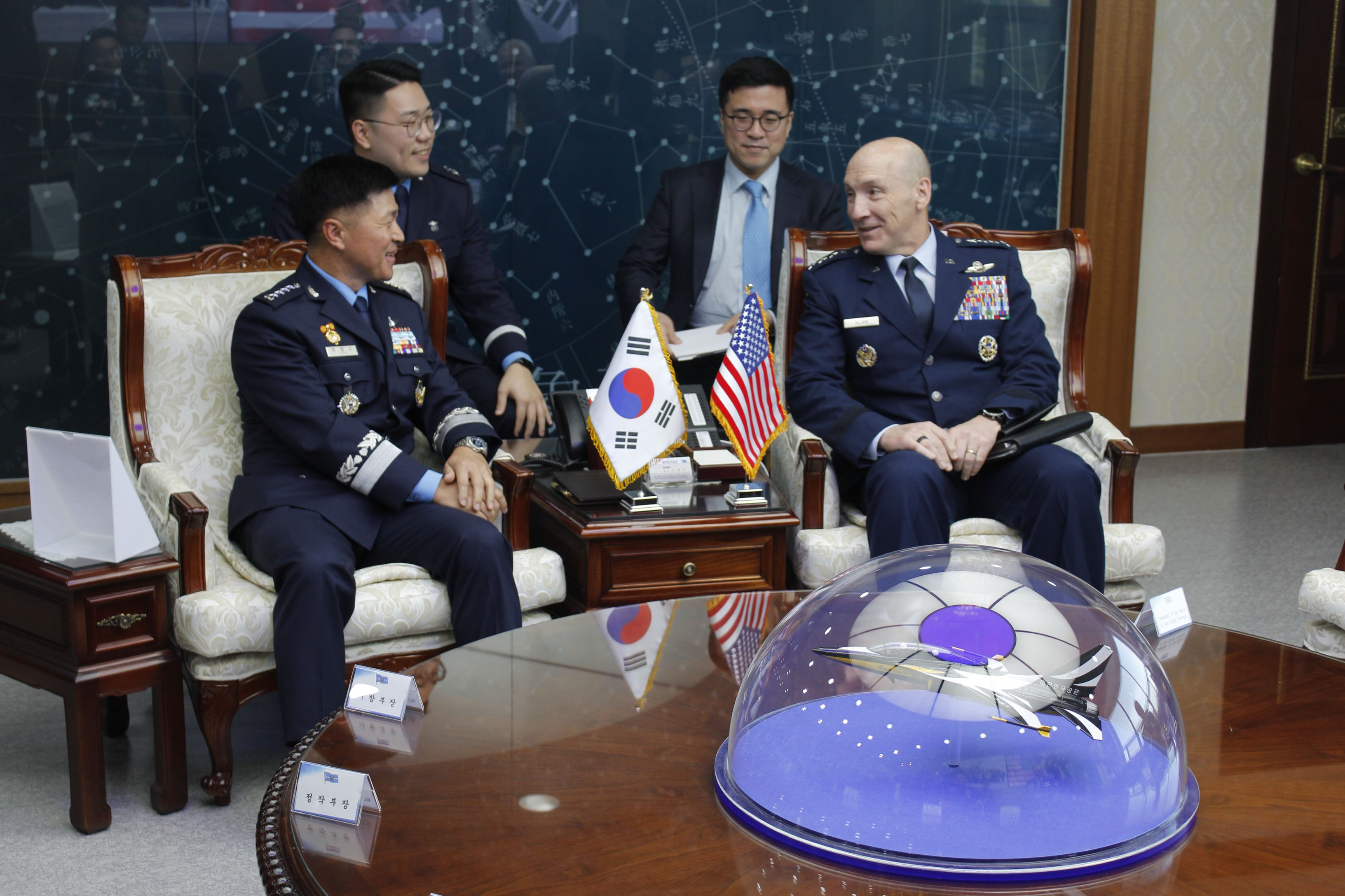 CSAF, CMSAF visit Korea to engage allies and Airmen > Kadena Air Base ...