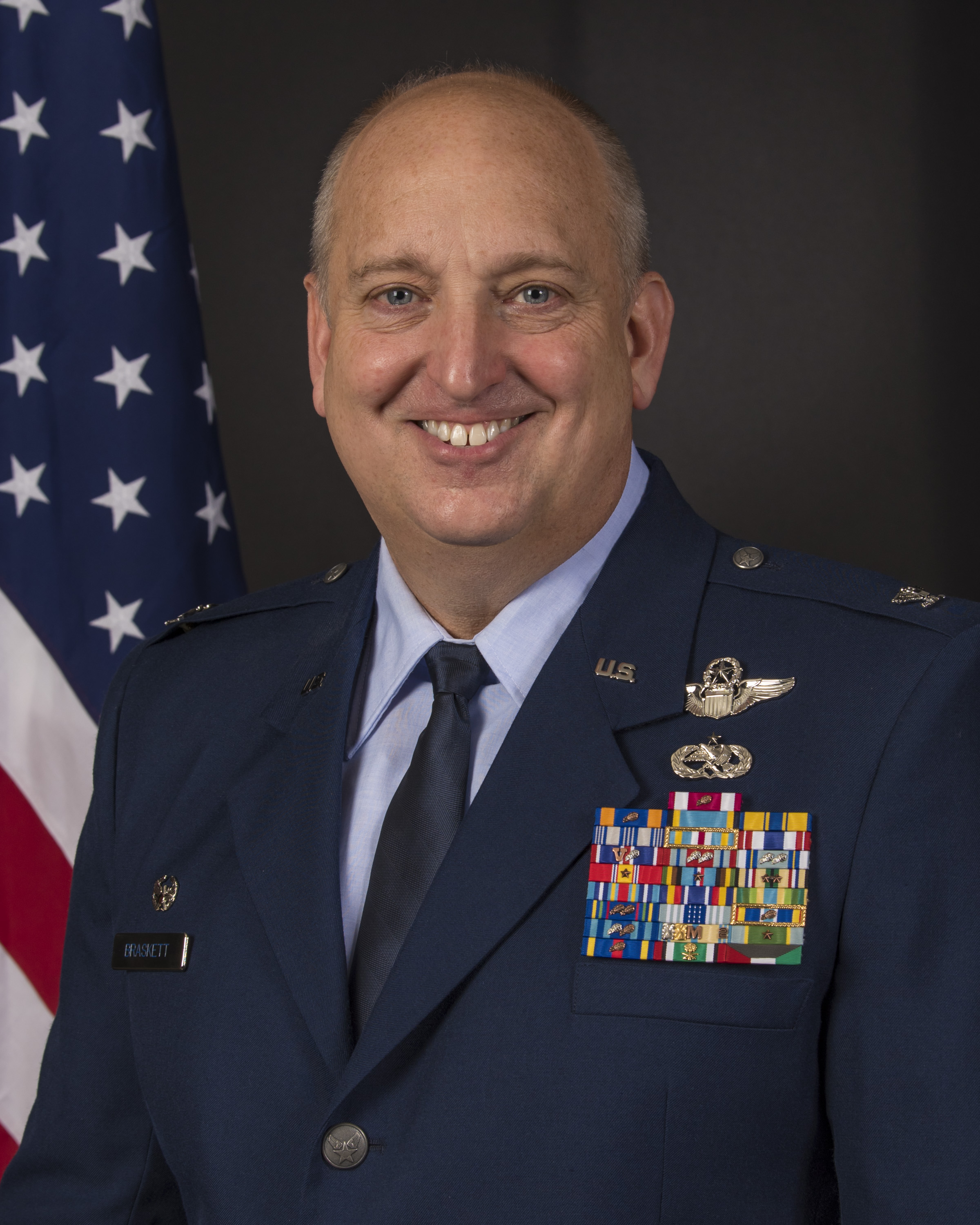 178th Wing Commander Col. Donald R. Braskett > 178th Wing > Biographies