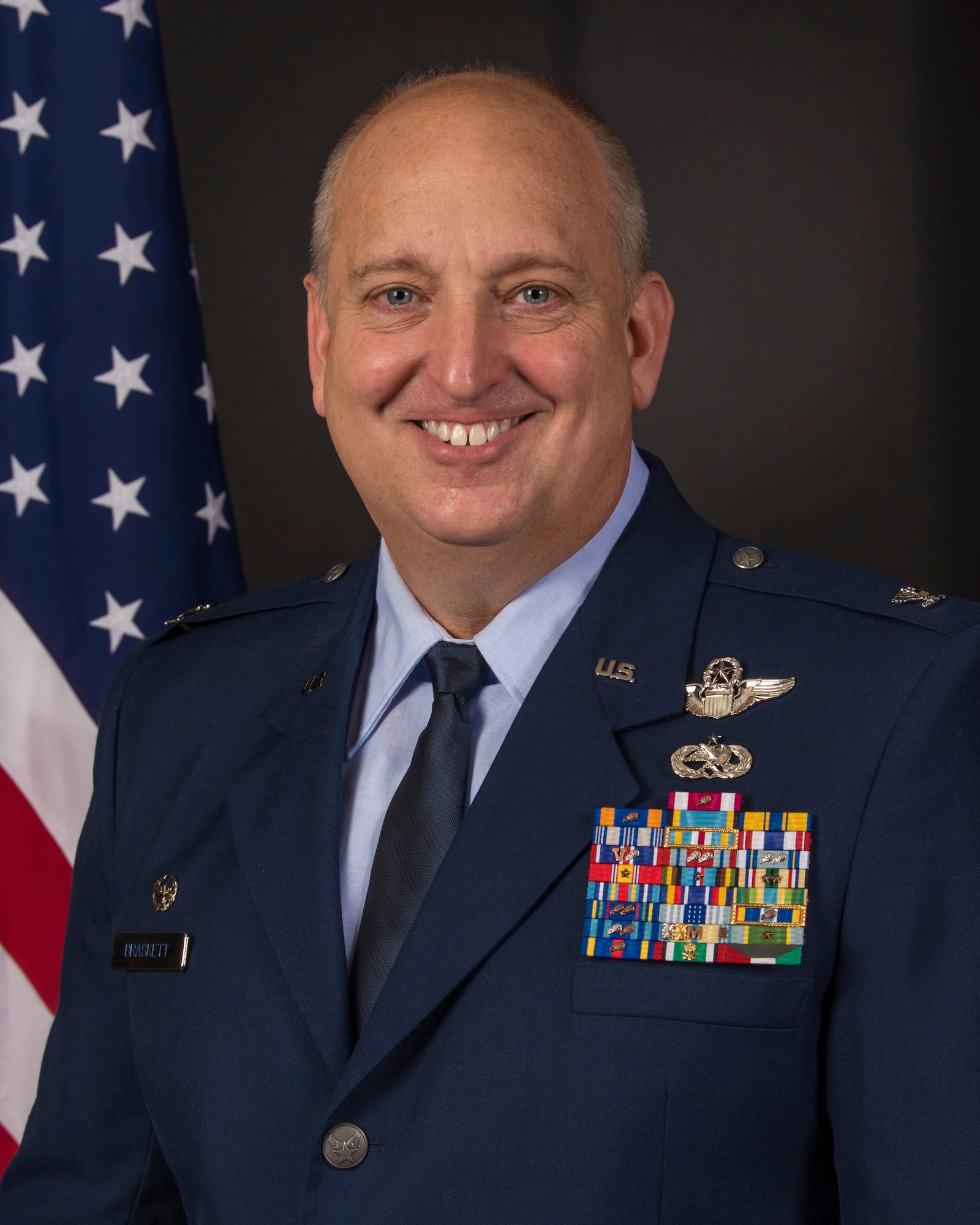 178th Wing Commander Col. Donald R. Braskett > 178th Wing > Biographies