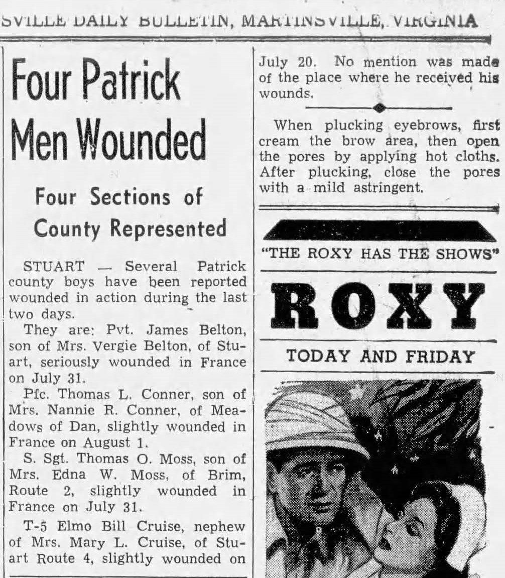 Soldier Accounted for from WWII (Moss, T.) > Defense POW/MIA Accounting ...