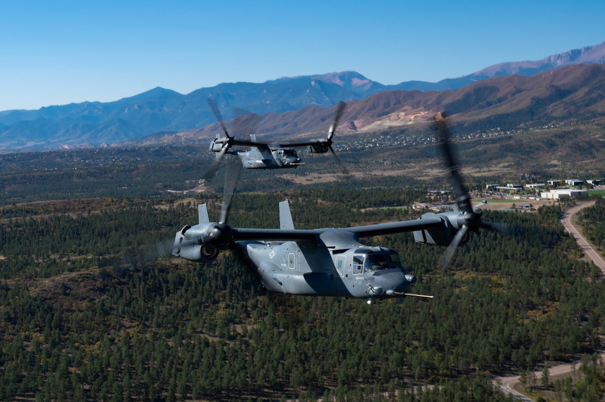 AFSOC demonstrates aircraft capabilities over USAFA > Hurlburt Field ...