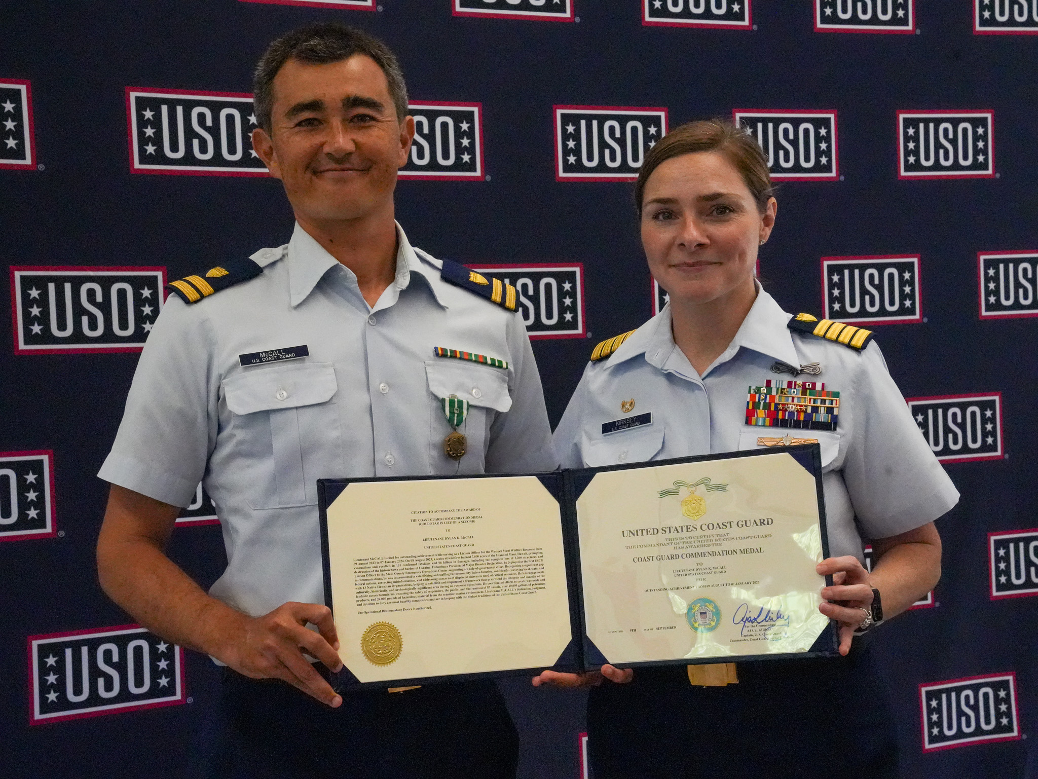 Coast Guard members, good Samaritans receive international recognition ...