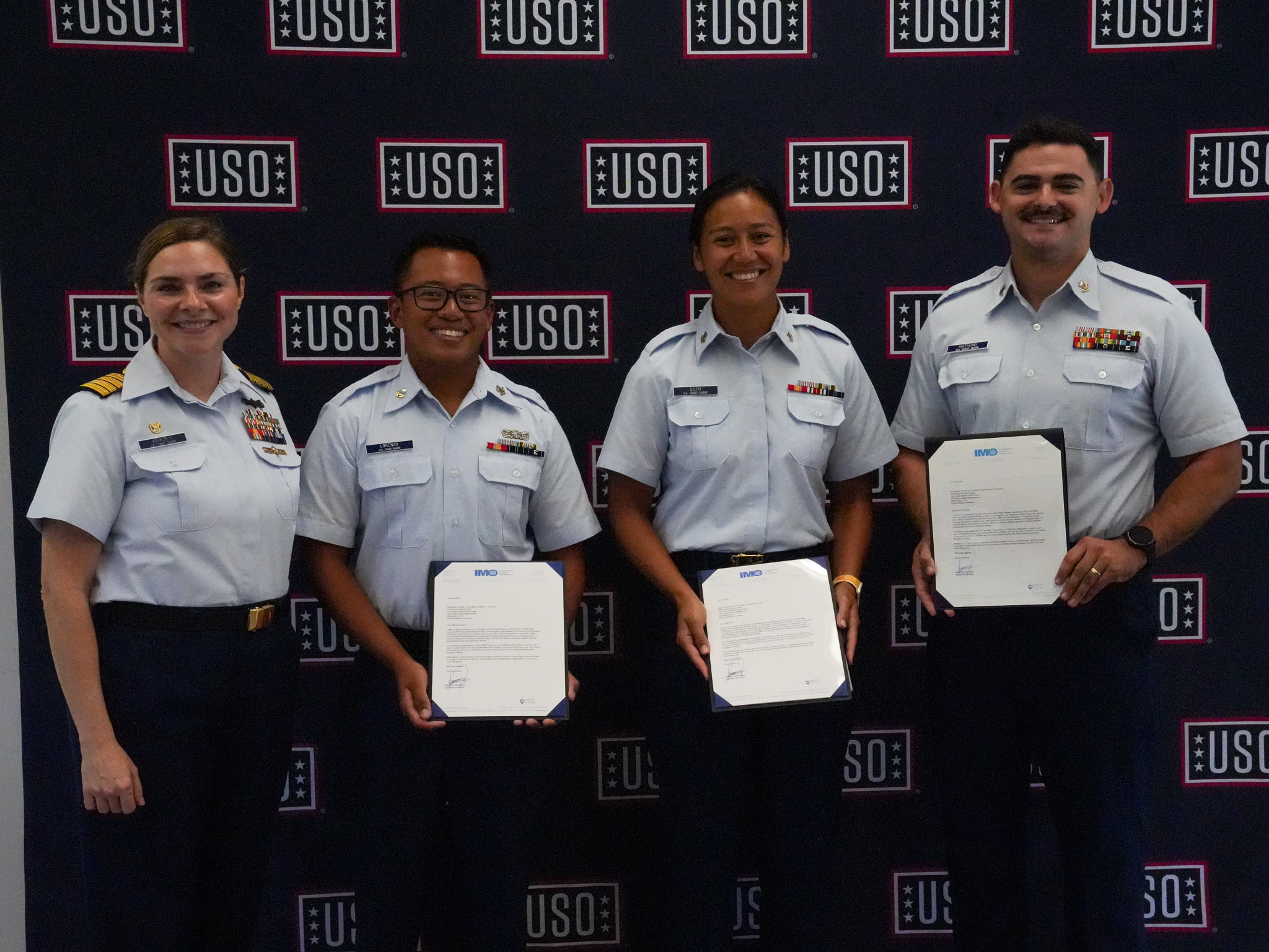 Coast Guard members, good Samaritans receive international recognition ...