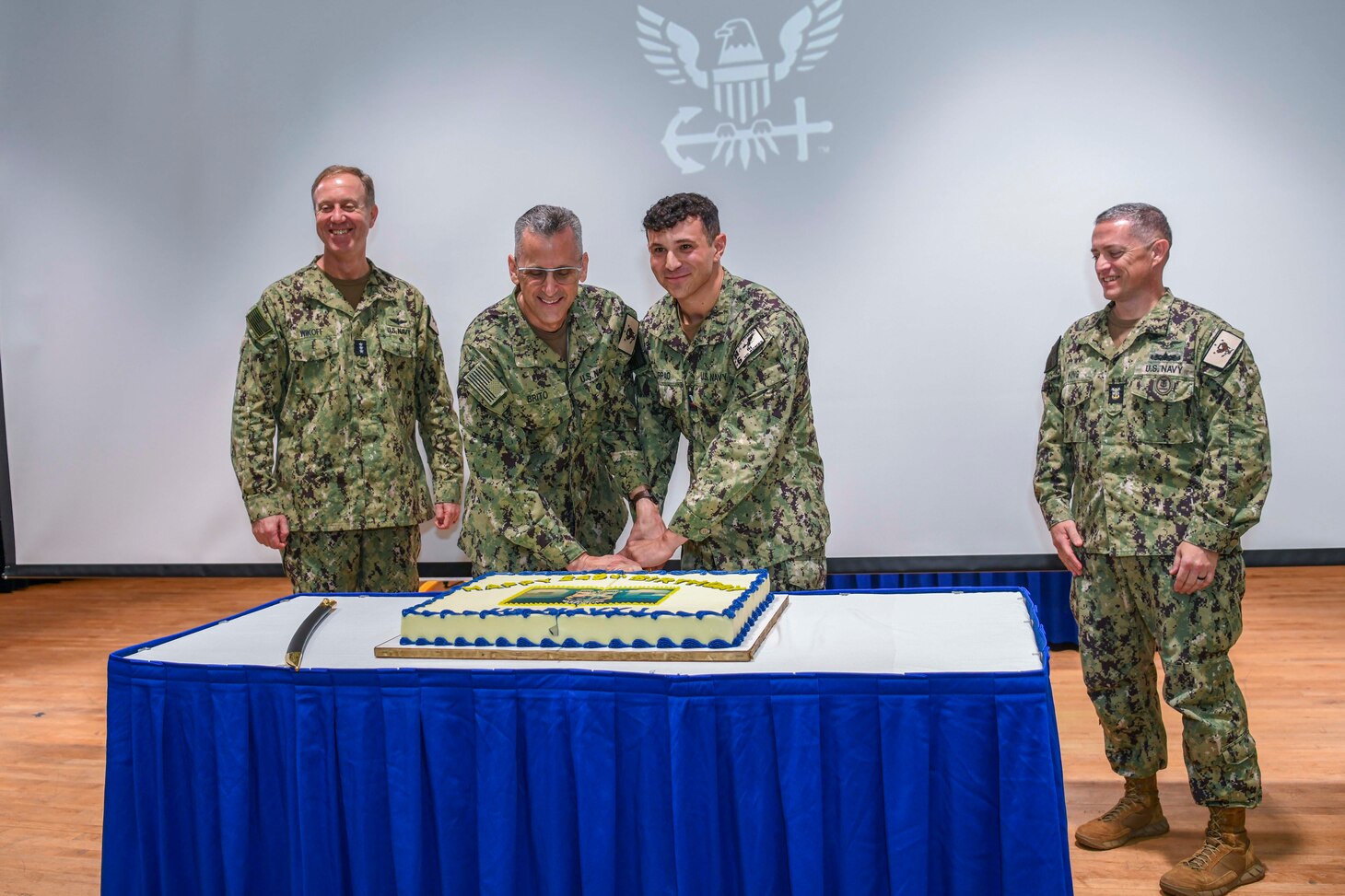 NAVCENT Hosts 249th Navy Birthday Celebration at NSA Bahrain ...