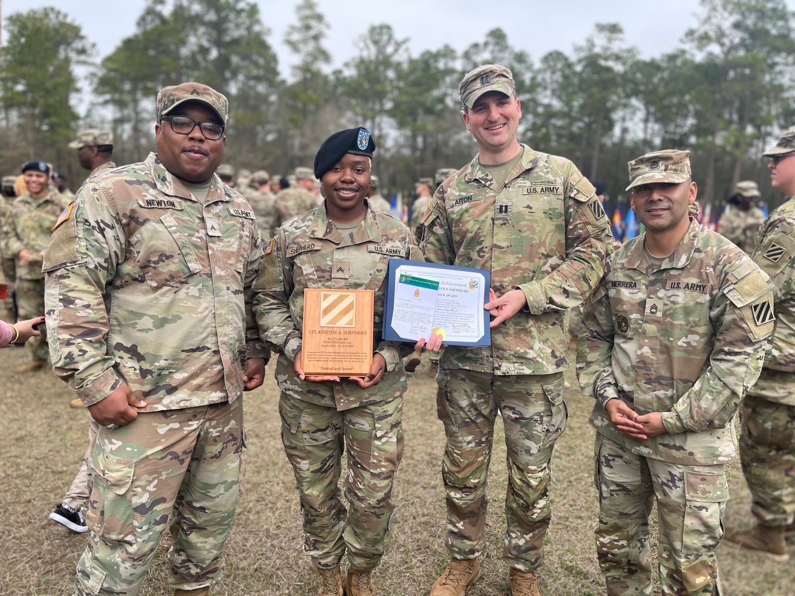 Soldier thankful for how breast cancer changed the way she values life ...