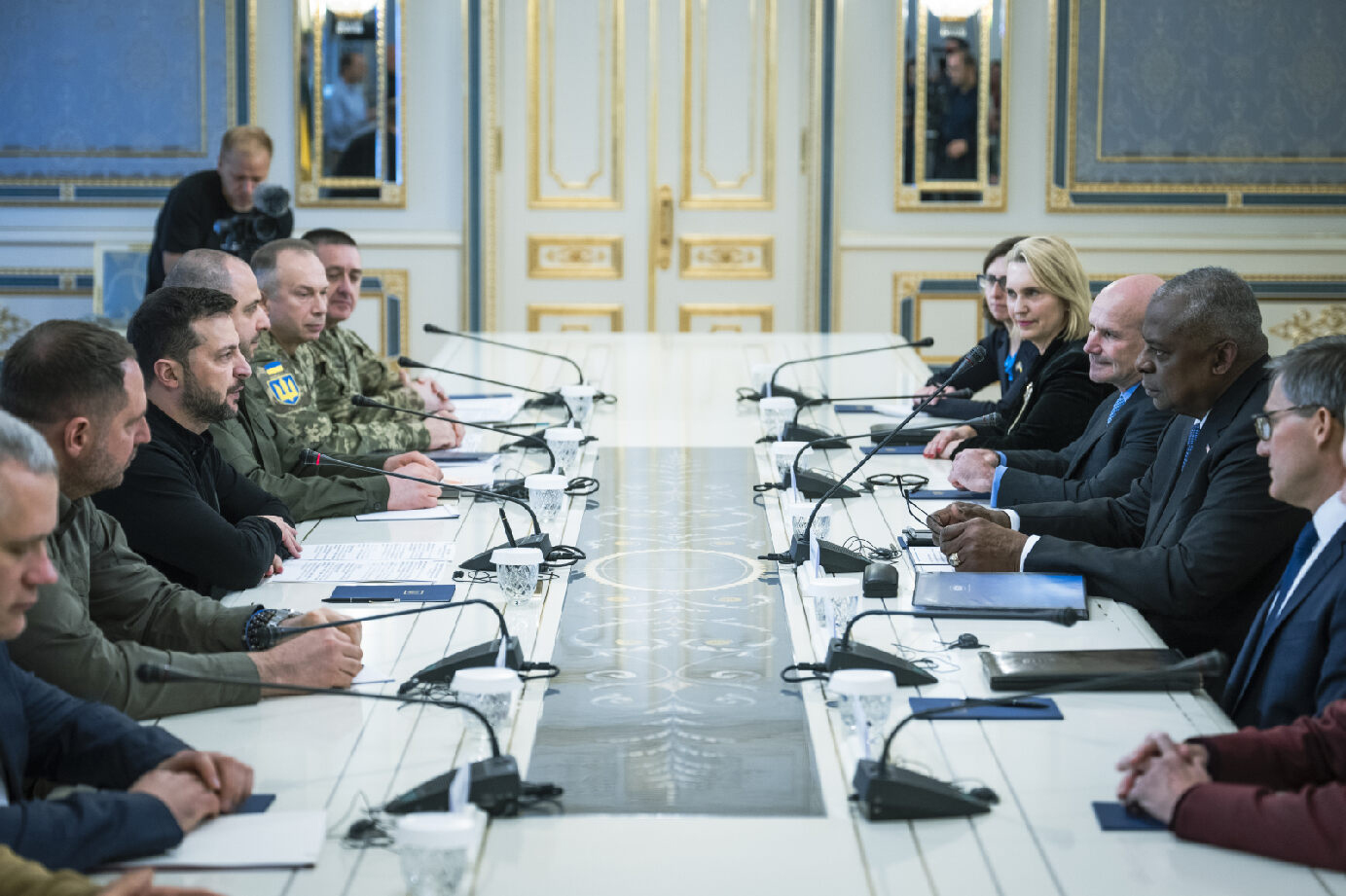 Austin Affirms United States' Unwavering Support for Ukraine During ...