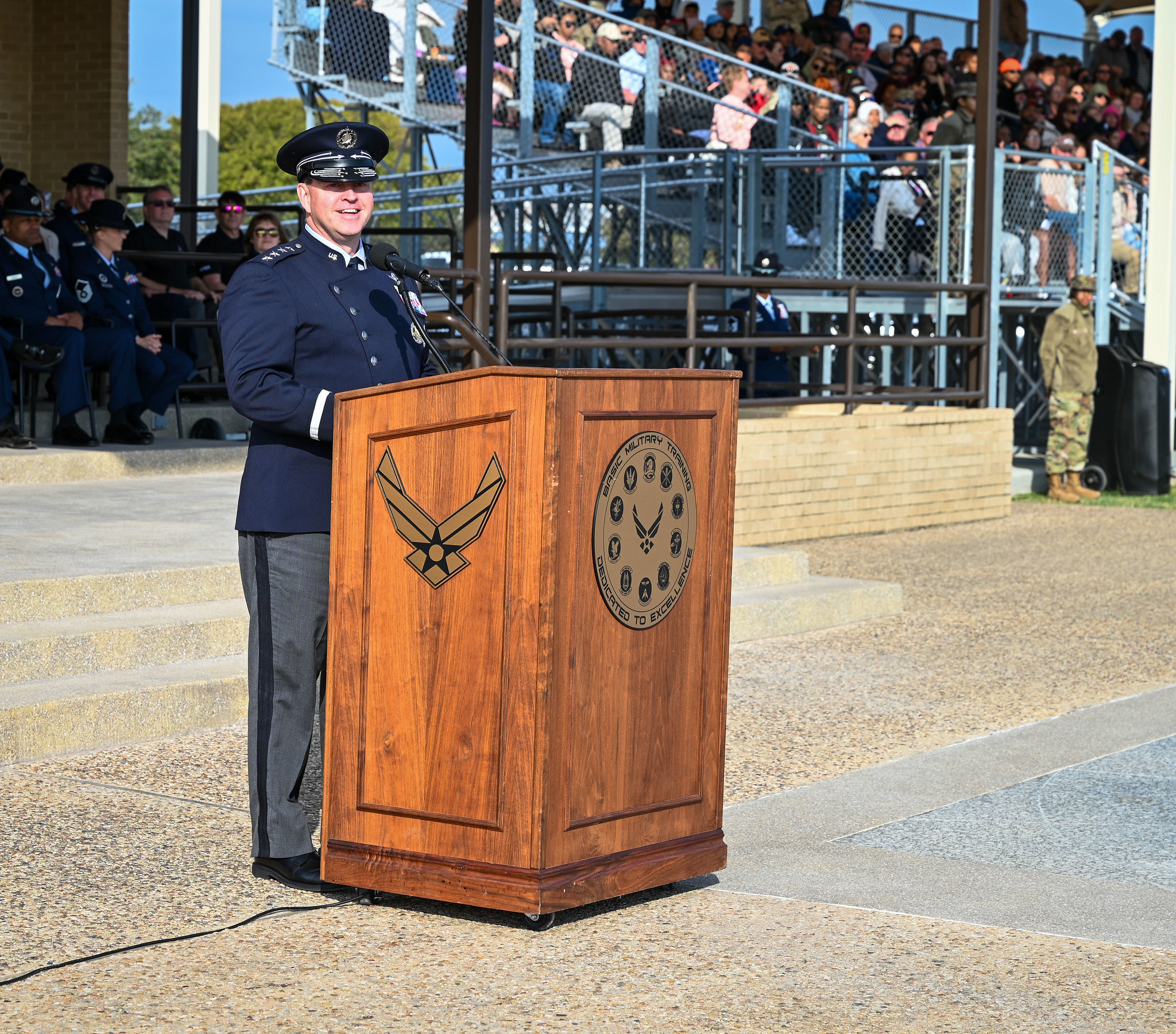 CSO, CMSSF inspire newest Guardians, Airmen during BMT graduation week ...