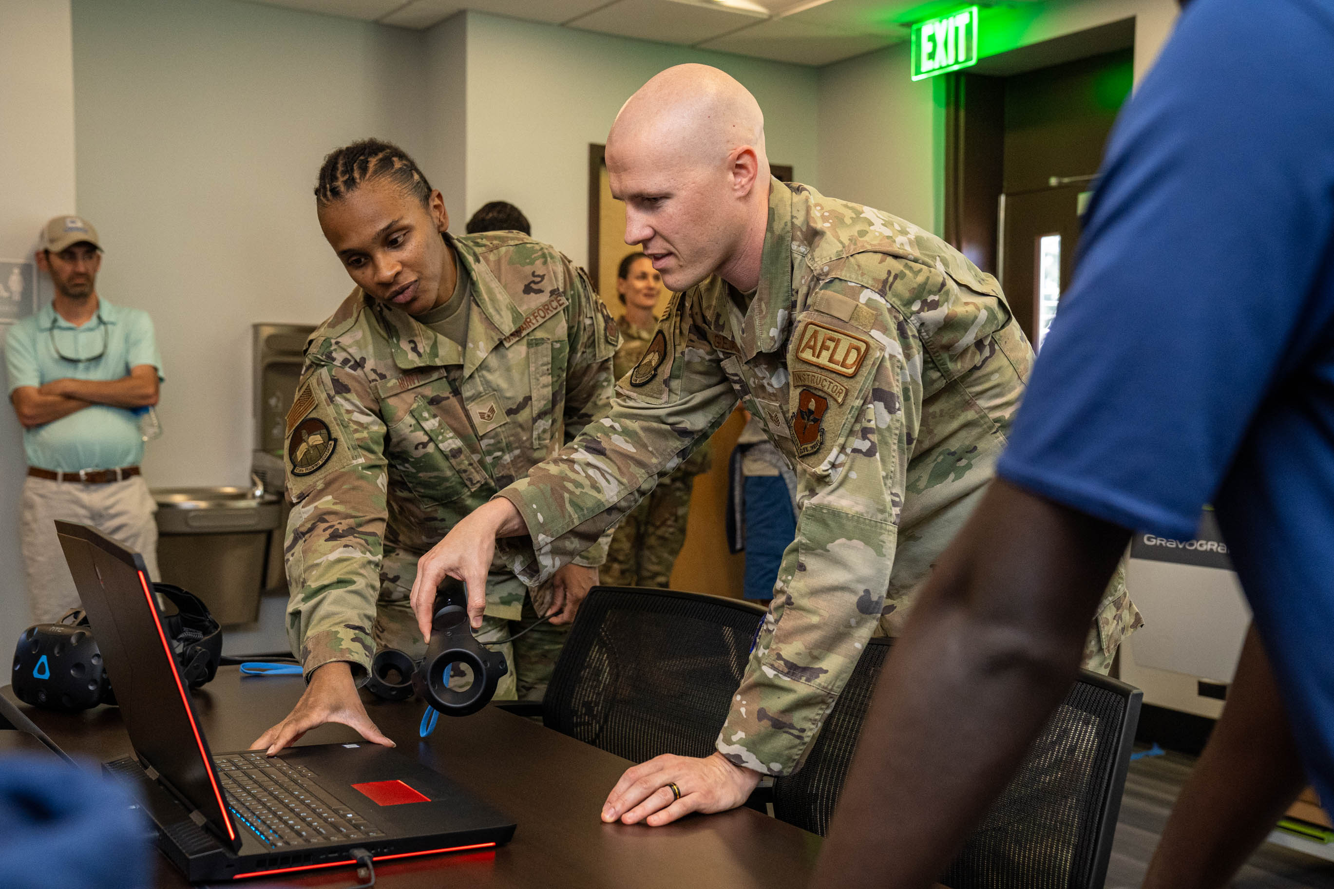 81st TRW CD & Yellowhammer Futbol Club Members tour Keesler AFB > Air ...